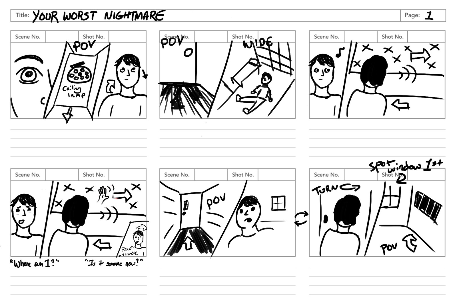 Javert Valbarr - "Your Worst Nightmare" - Halloween Short Film