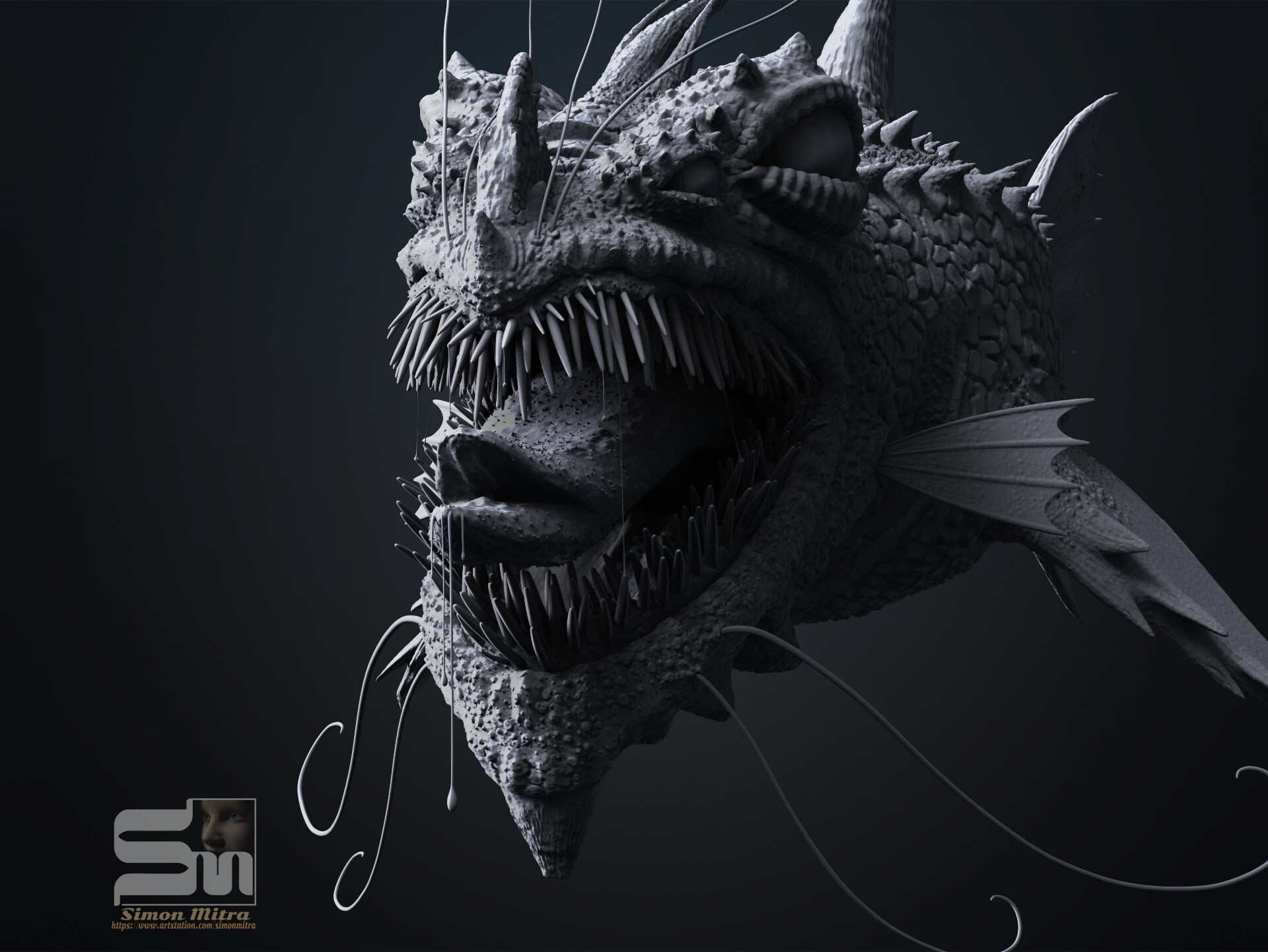 ArtStation - Creature Fish