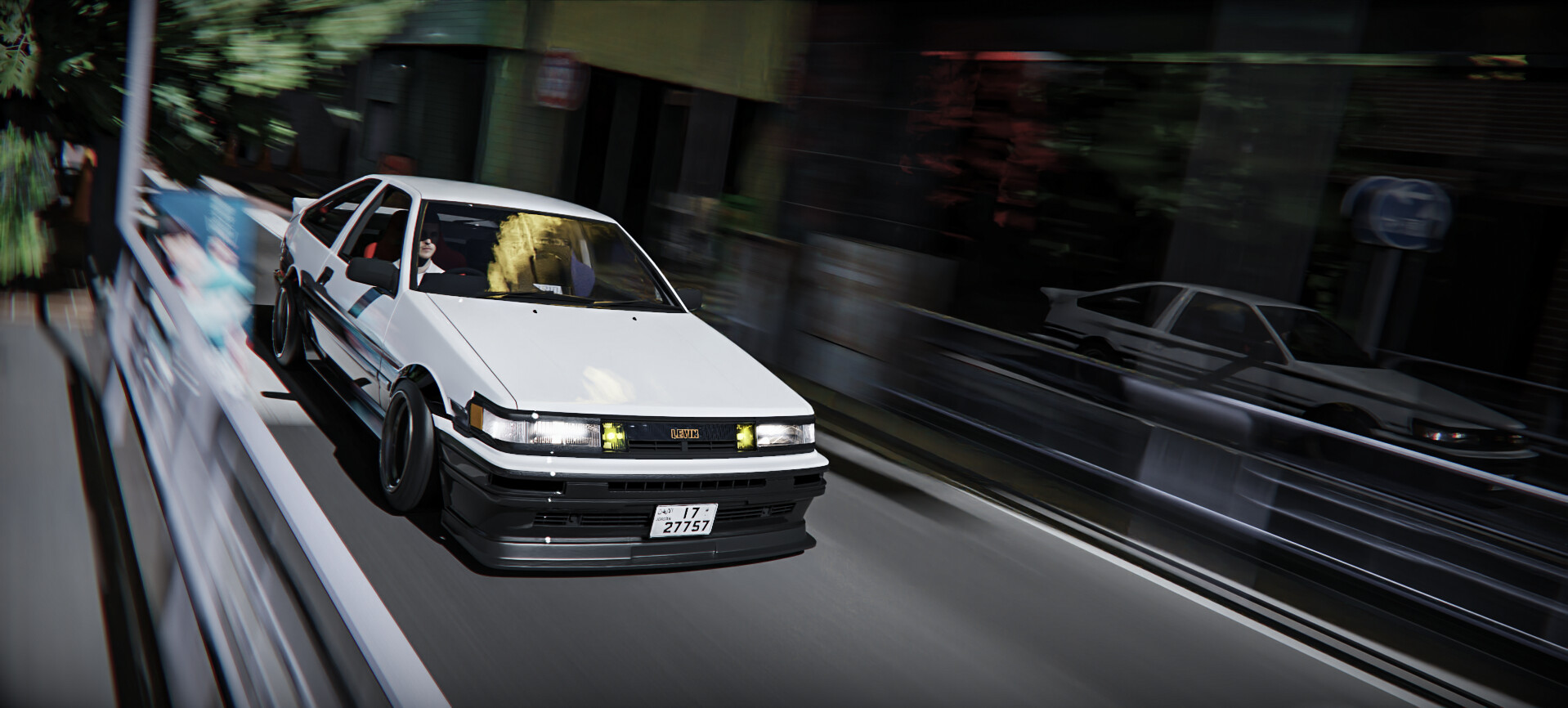 ArtStation - Rolling AE86