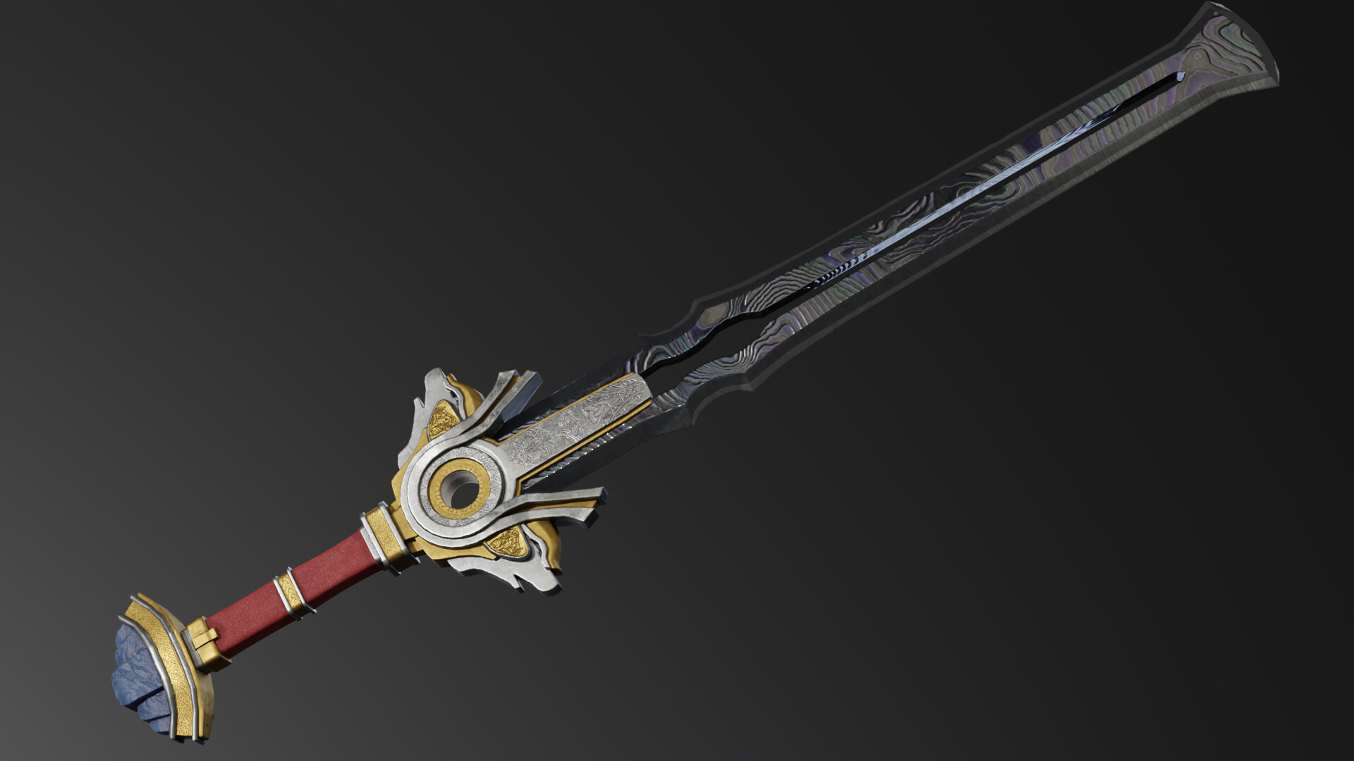 ArtStation - Barak's Sword (Personal Project)