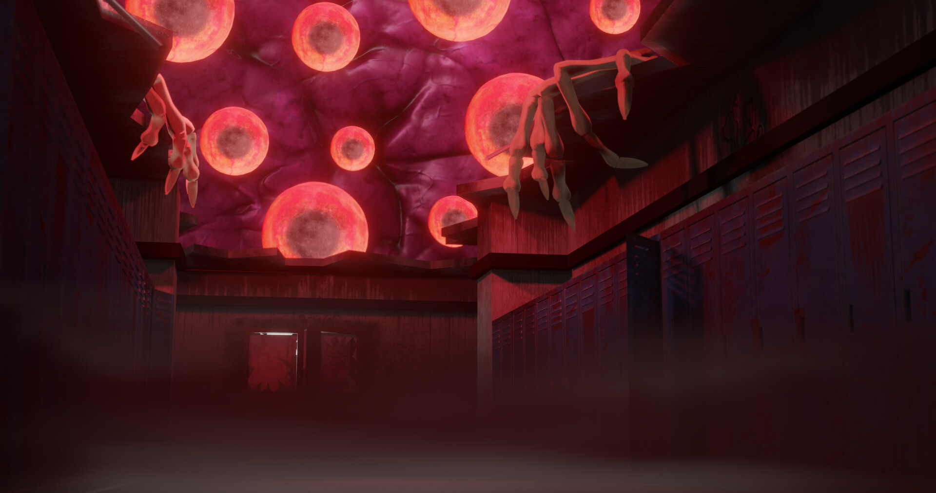 ArtStation - spooky scene