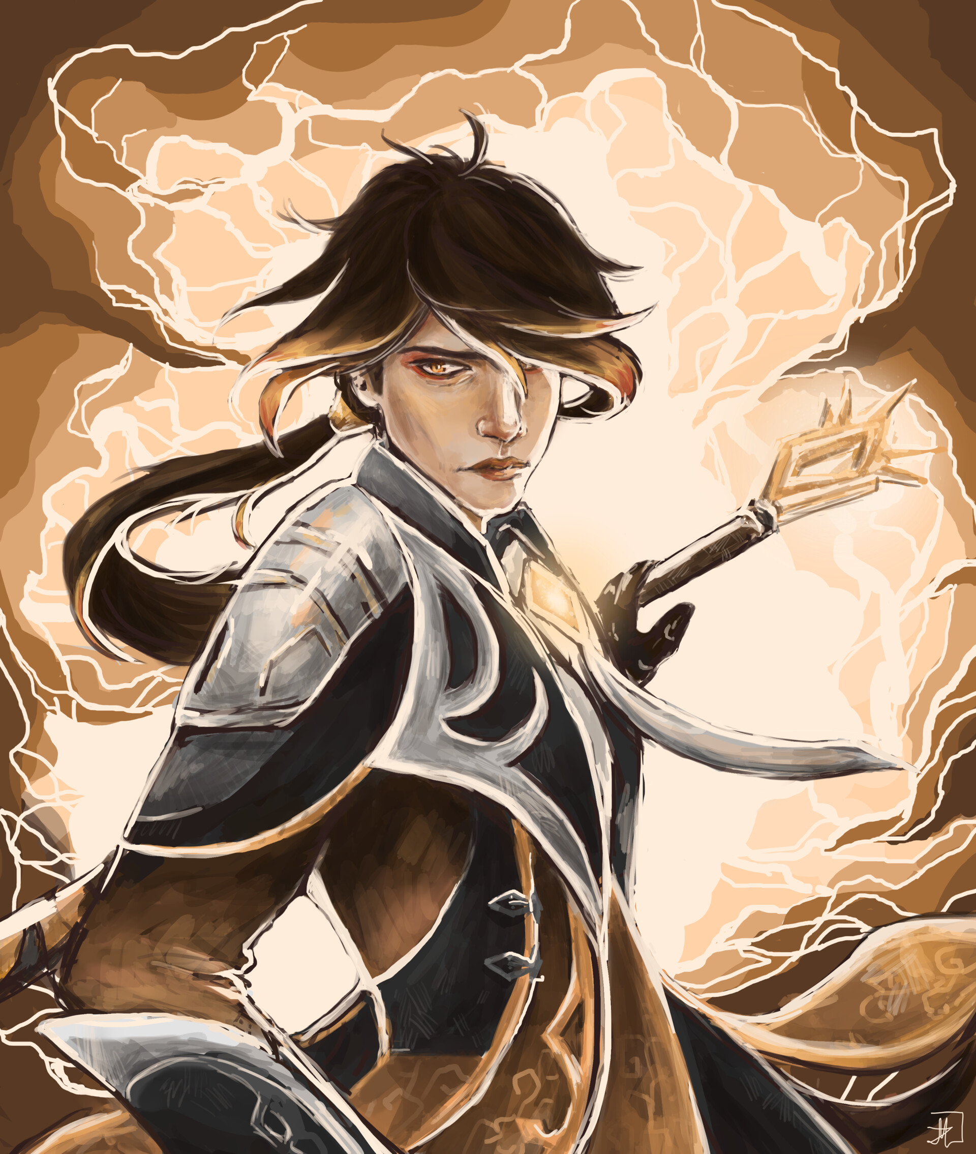 ArtStation - zhongli (genshin impact ) fanart