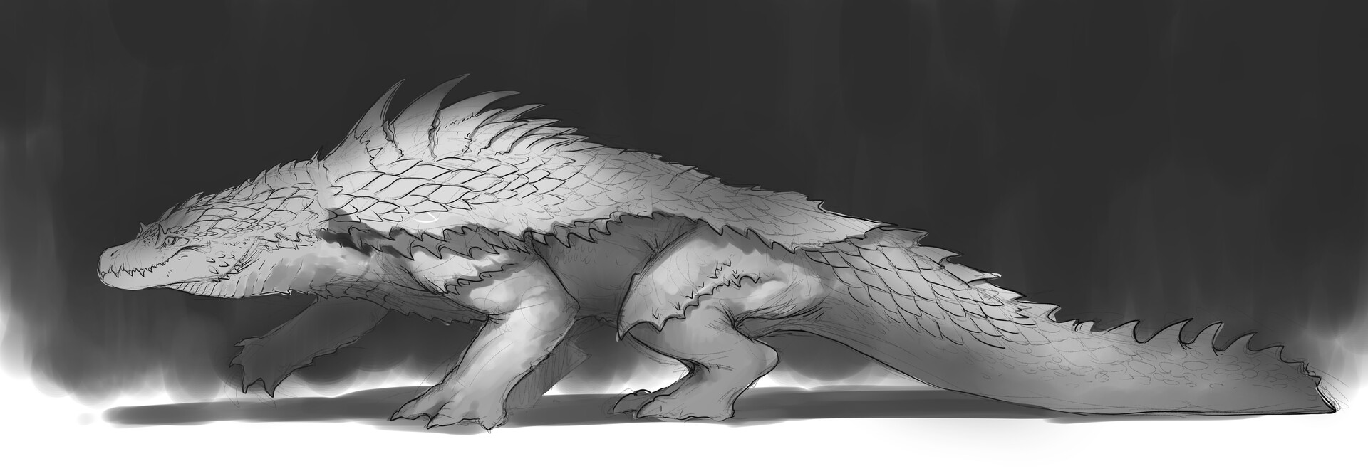 Martin Gracia - SandStormer creature concept ( scorched earth , fan ...