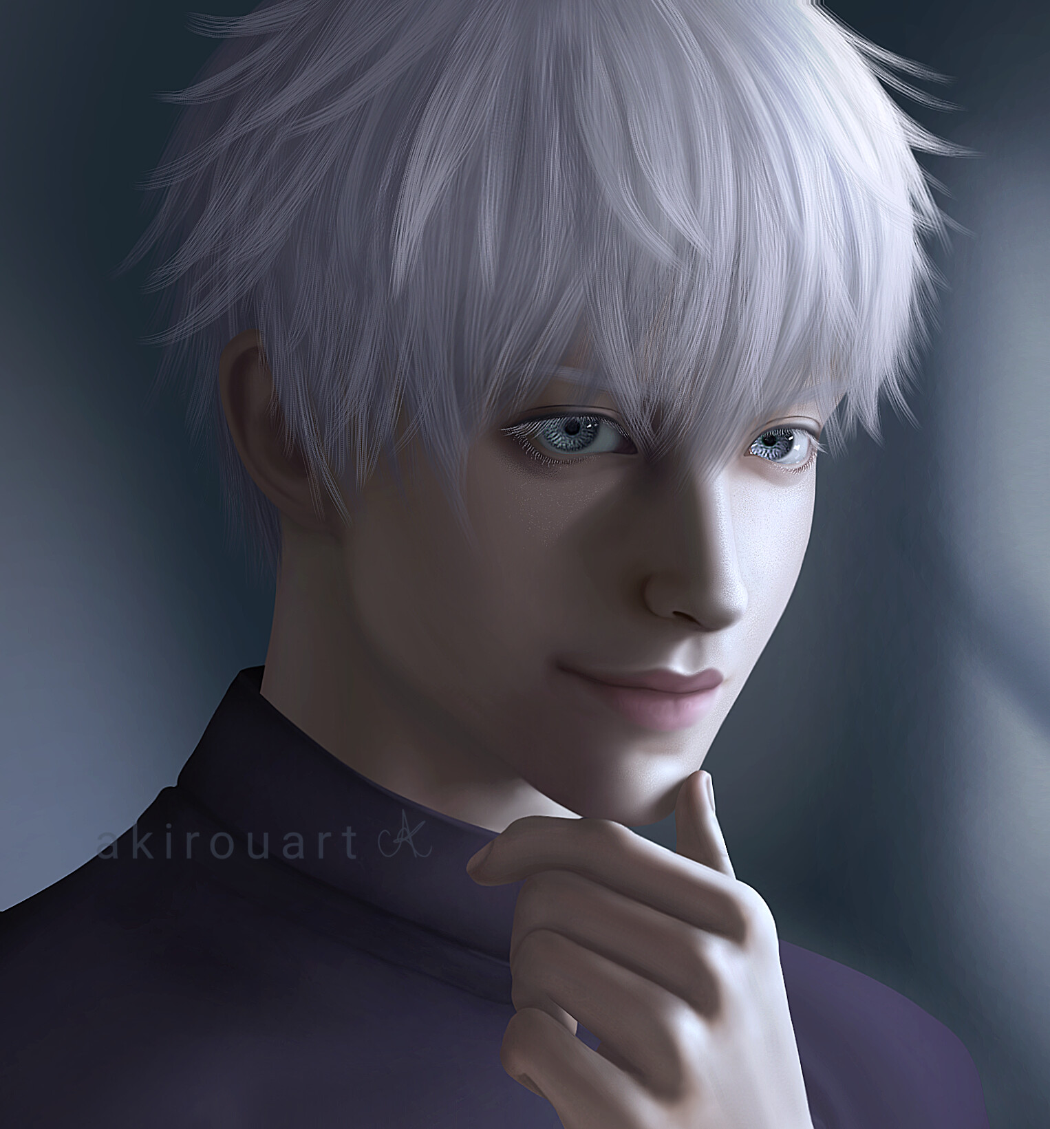 ArtStation - Gojo Satoru - fanart