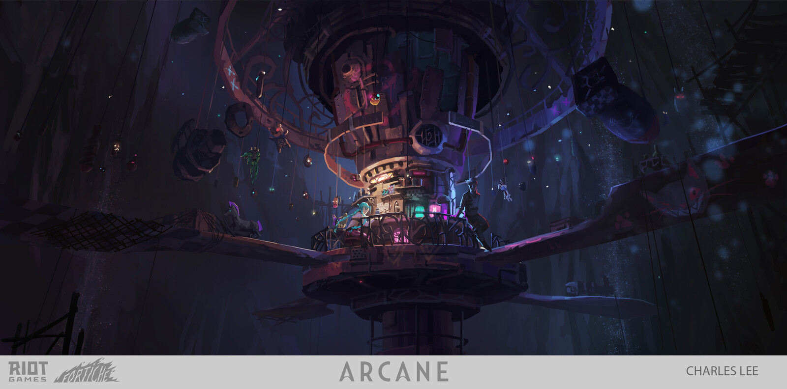 Charles Lee - Jinx Cave final concept art