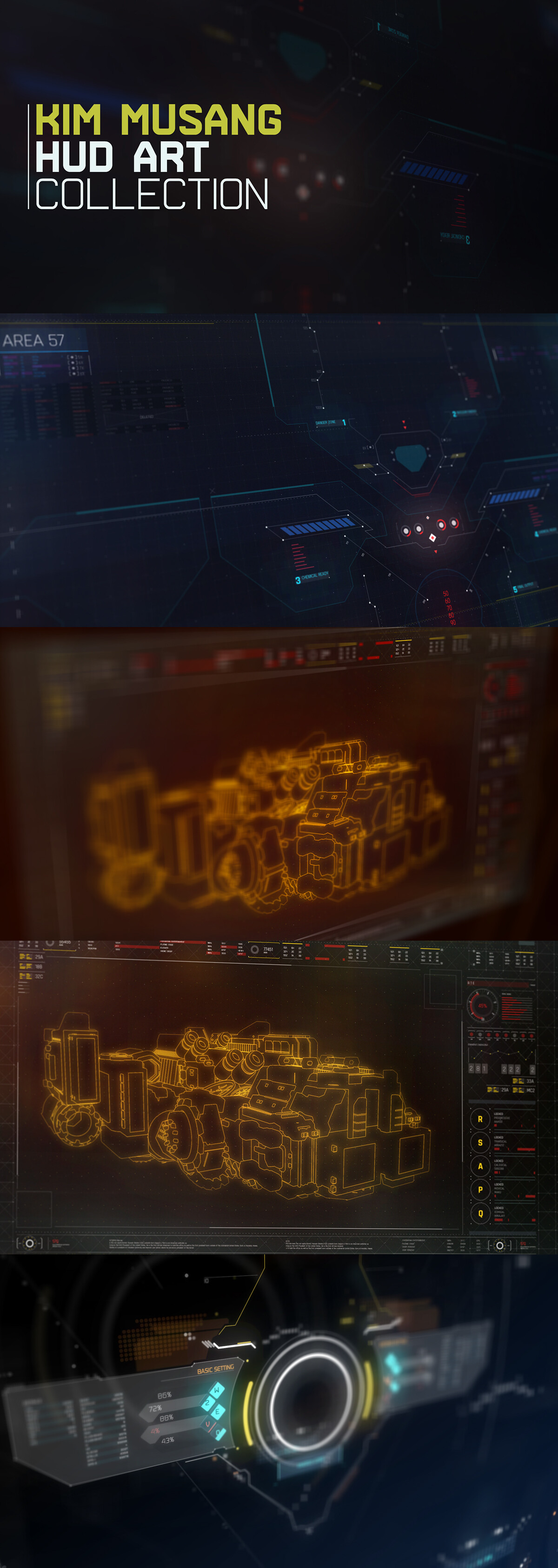 ArtStation - HUD Collection (2016)