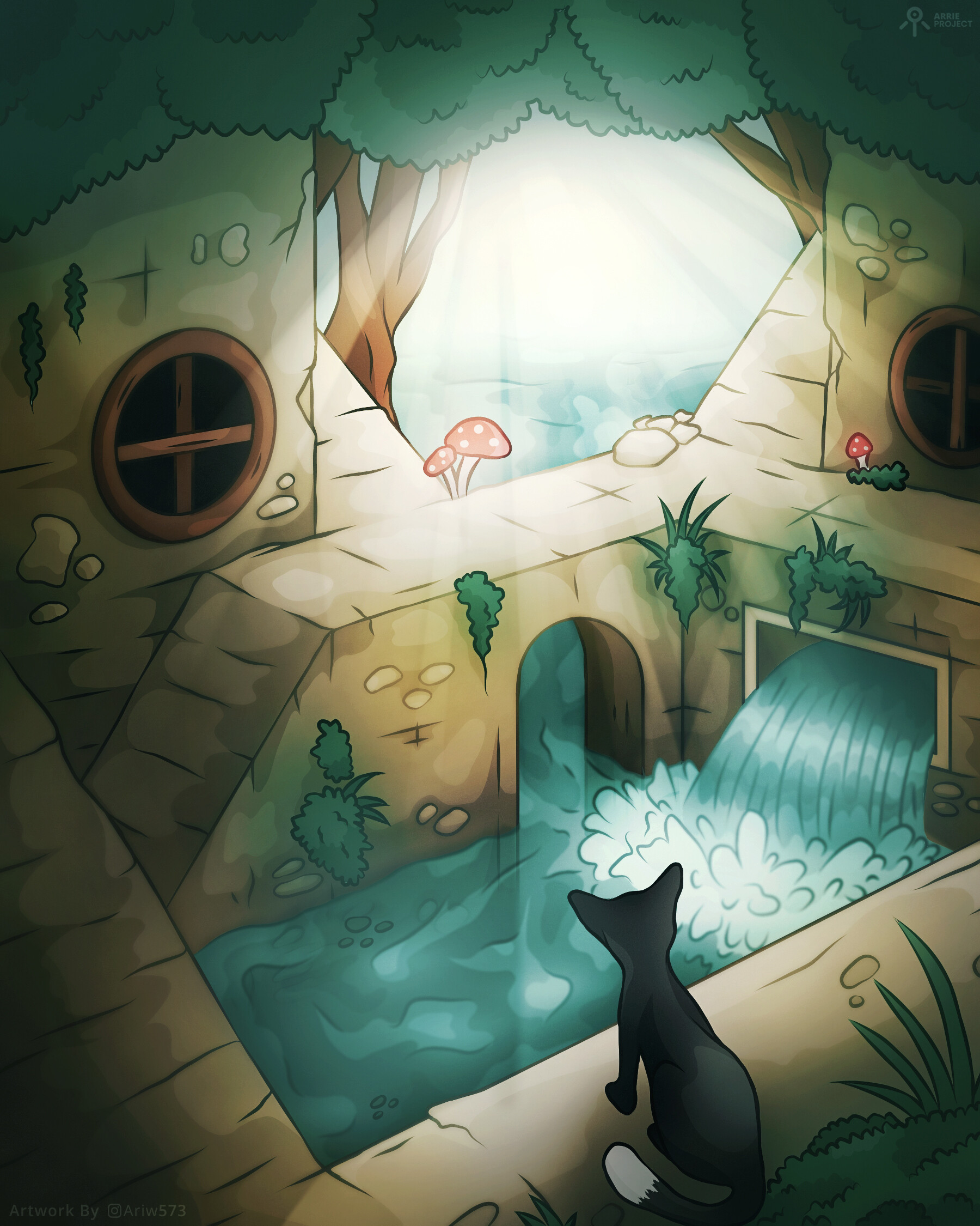 ArtStation - Hidden Ruins