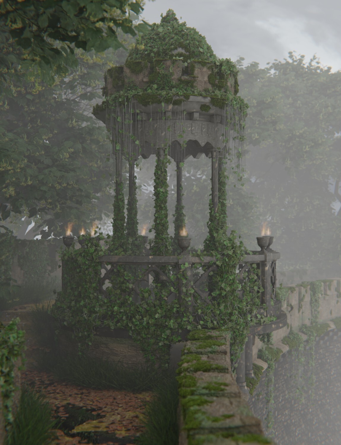 ArtStation - Abandoned tower