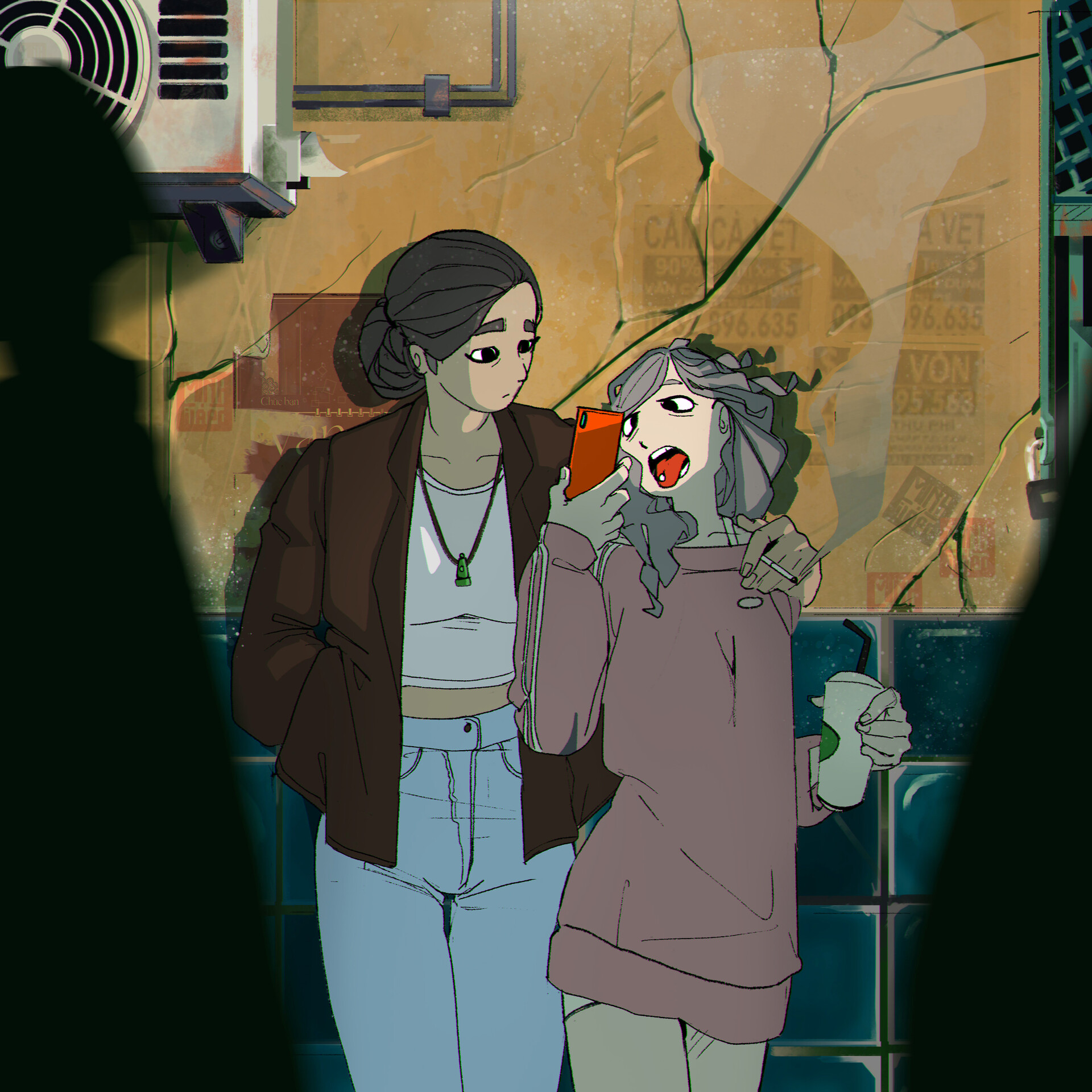 ArtStation - hanging out