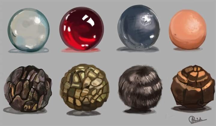 ArtStation - texture balls