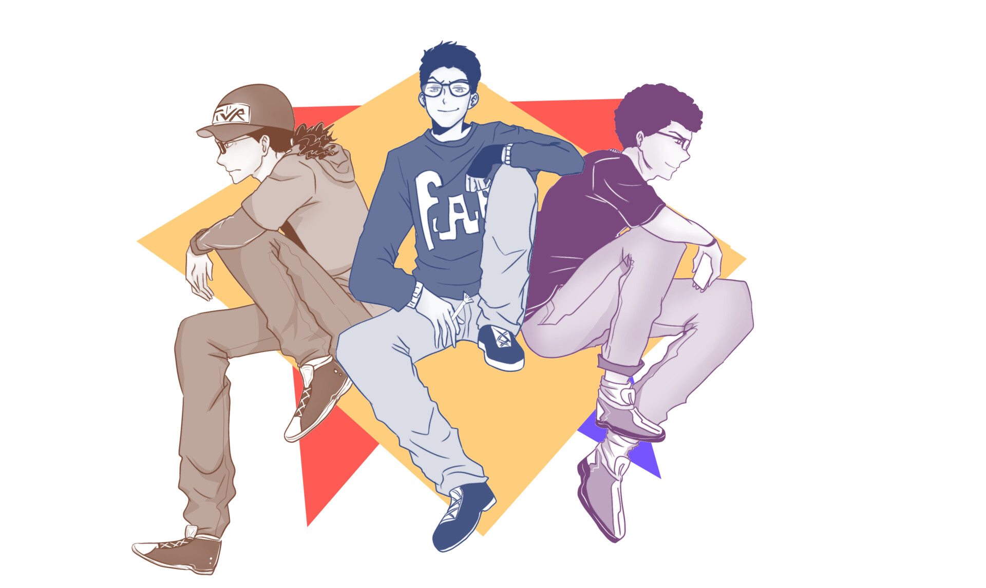 ArtStation - three artists