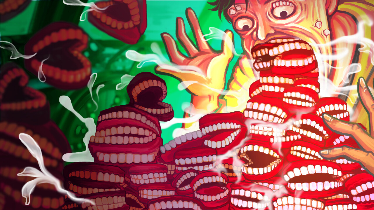 ArtStation - Teeth | SCP-4667