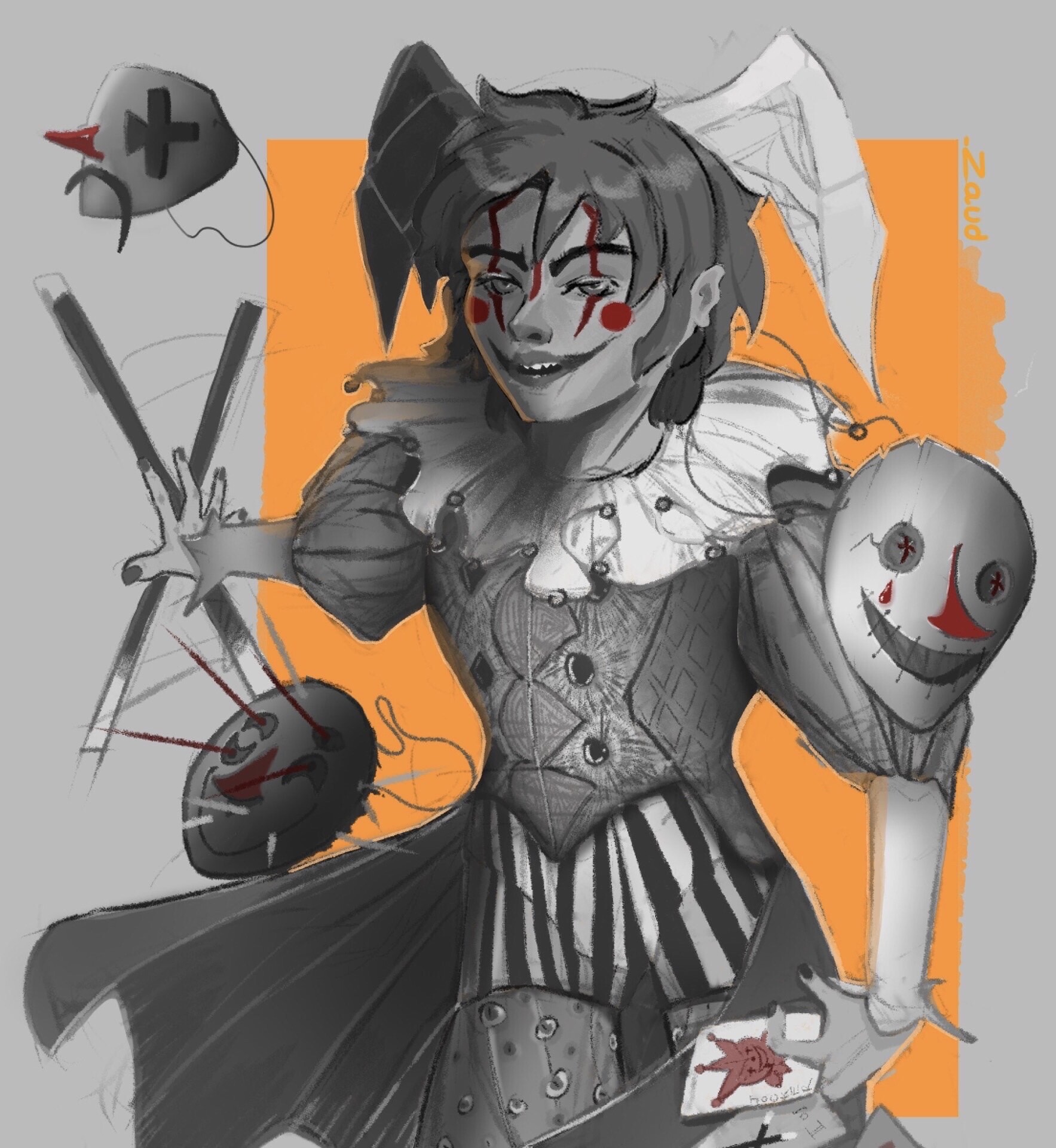 ArtStation - clown_6faces