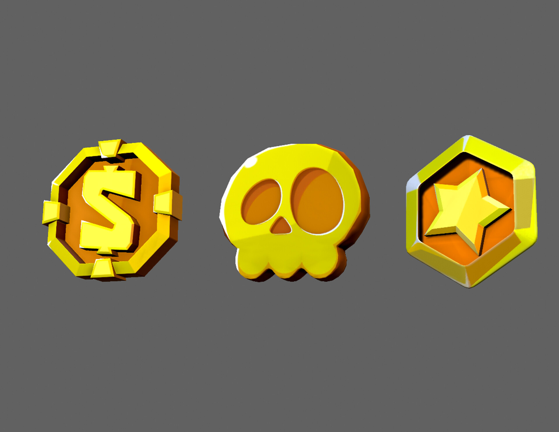ArtStation - Game-ready coins