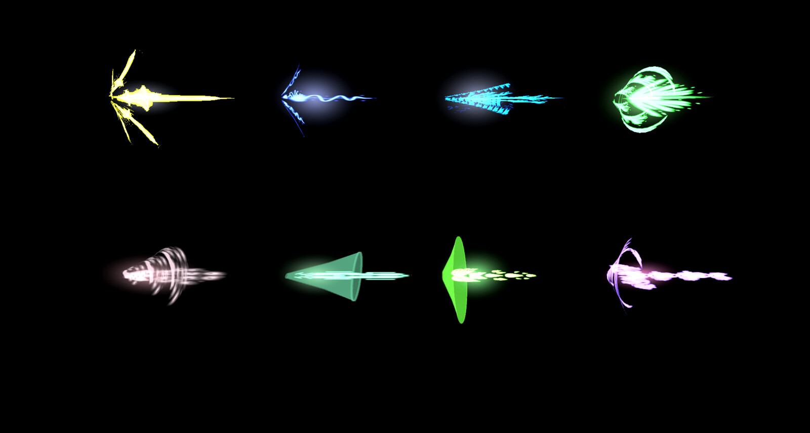 Roberto Gutierrez - Muzzle Flashes For Differents types of weapon- Made ...