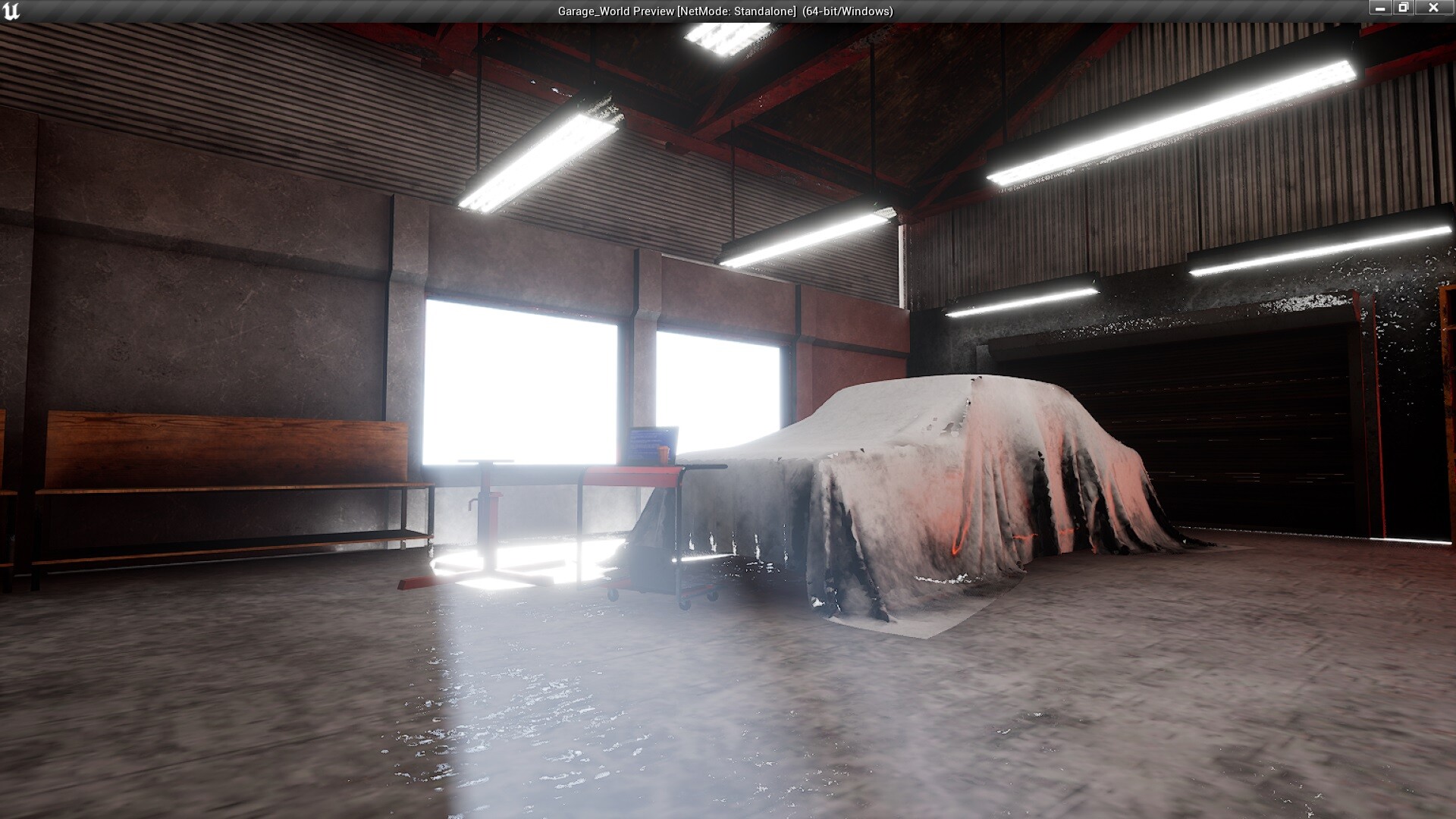 ArtStation - UE4 Garage