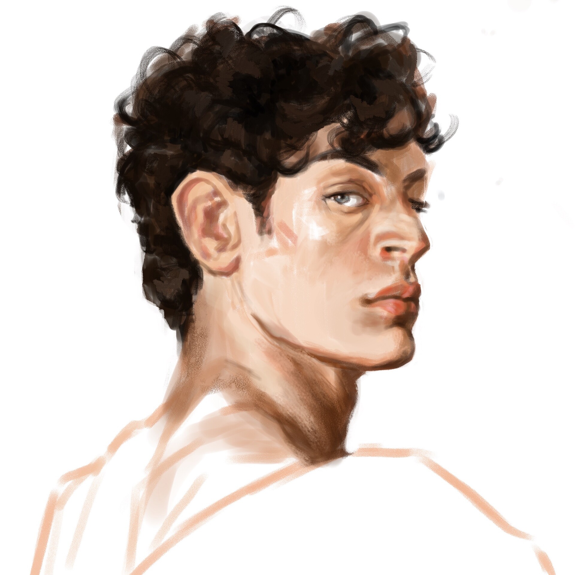 ArtStation - Man portrait (quick)