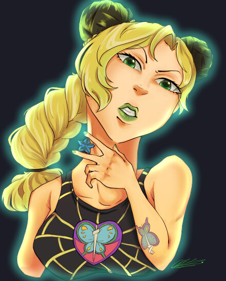 ArtStation - JJBA Jolyne Cujoh