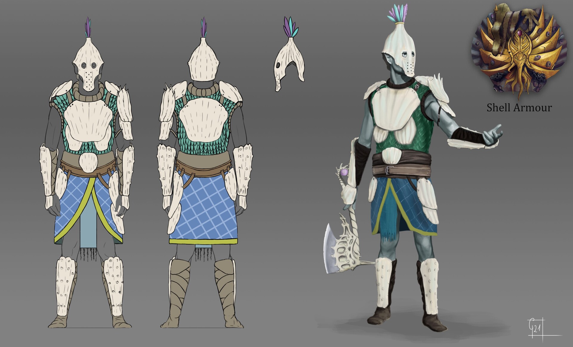 dnd demon shell armor