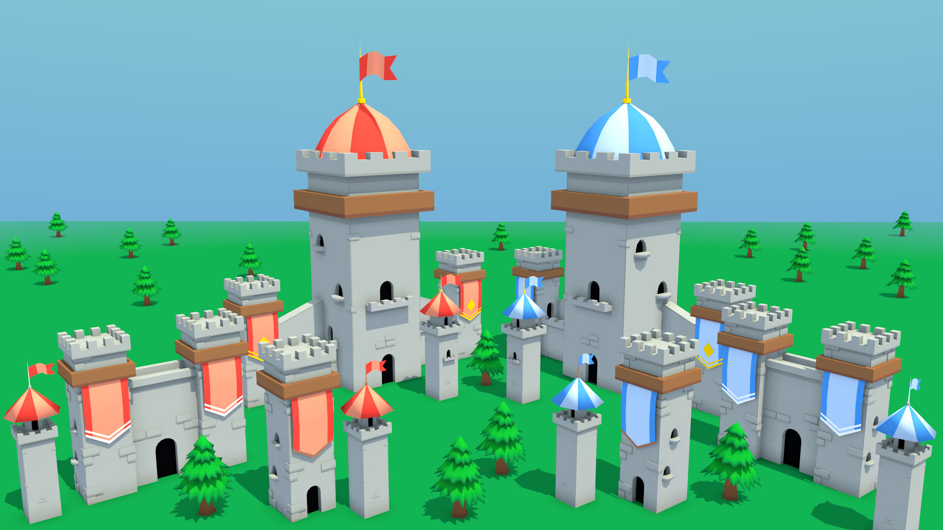 ArtStation - Tower Defense Assets - 3D Model