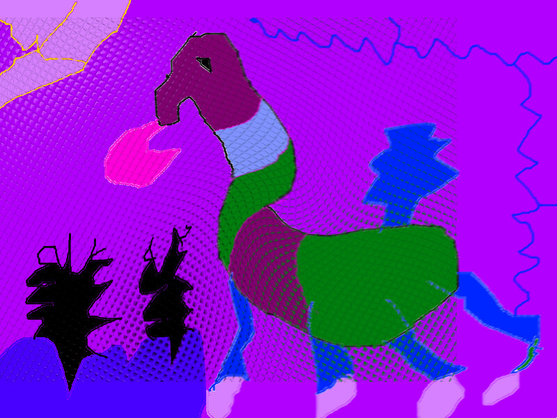 ArtStation - Alien Bolt Dinosaur