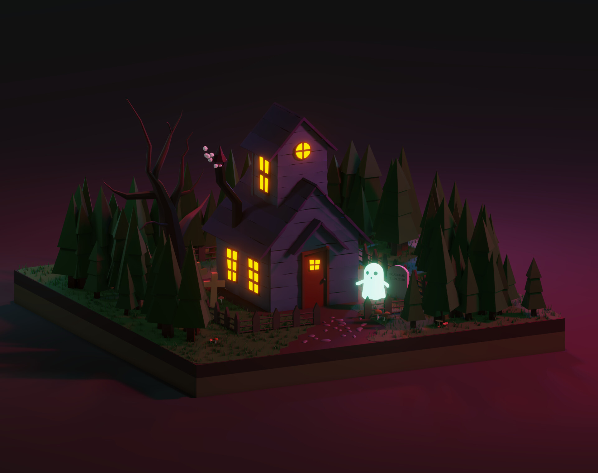 ArtStation - Spooky House