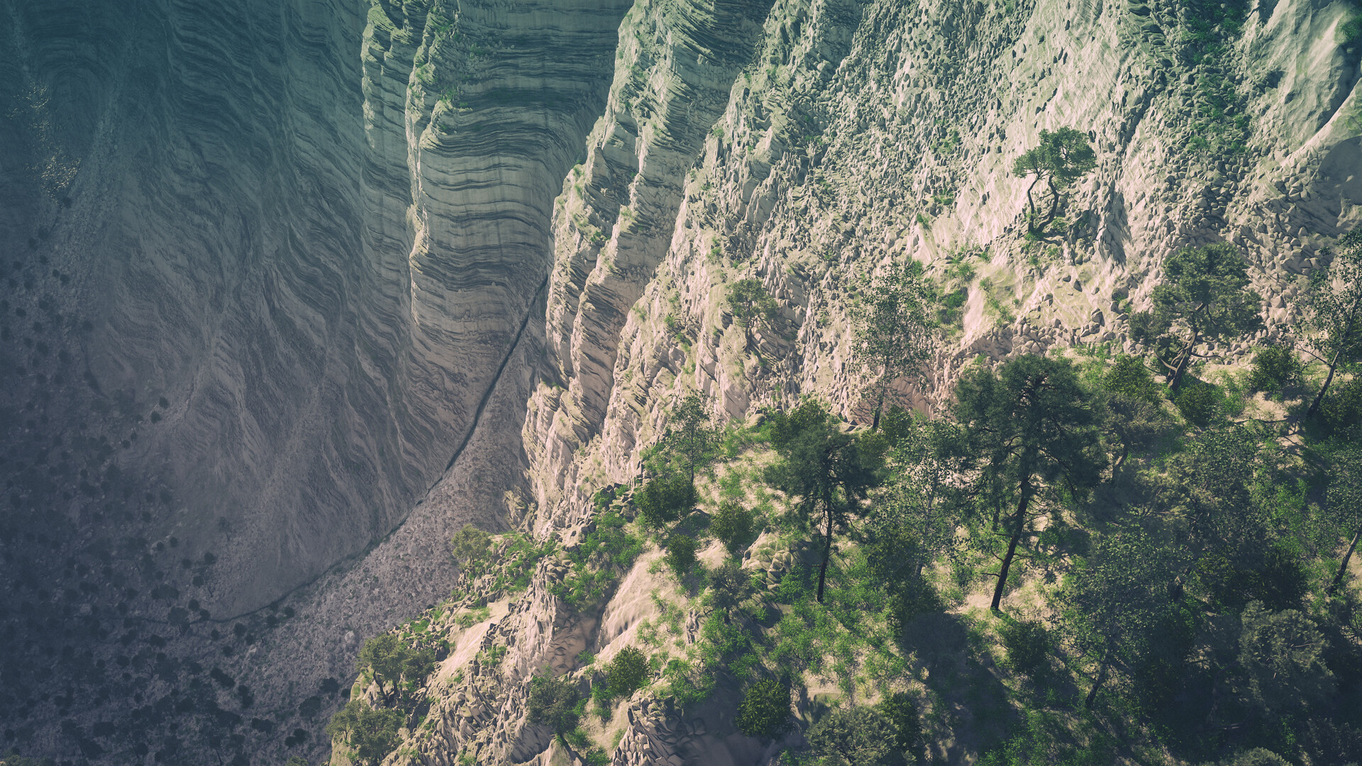 ArtStation - Sandy cliff