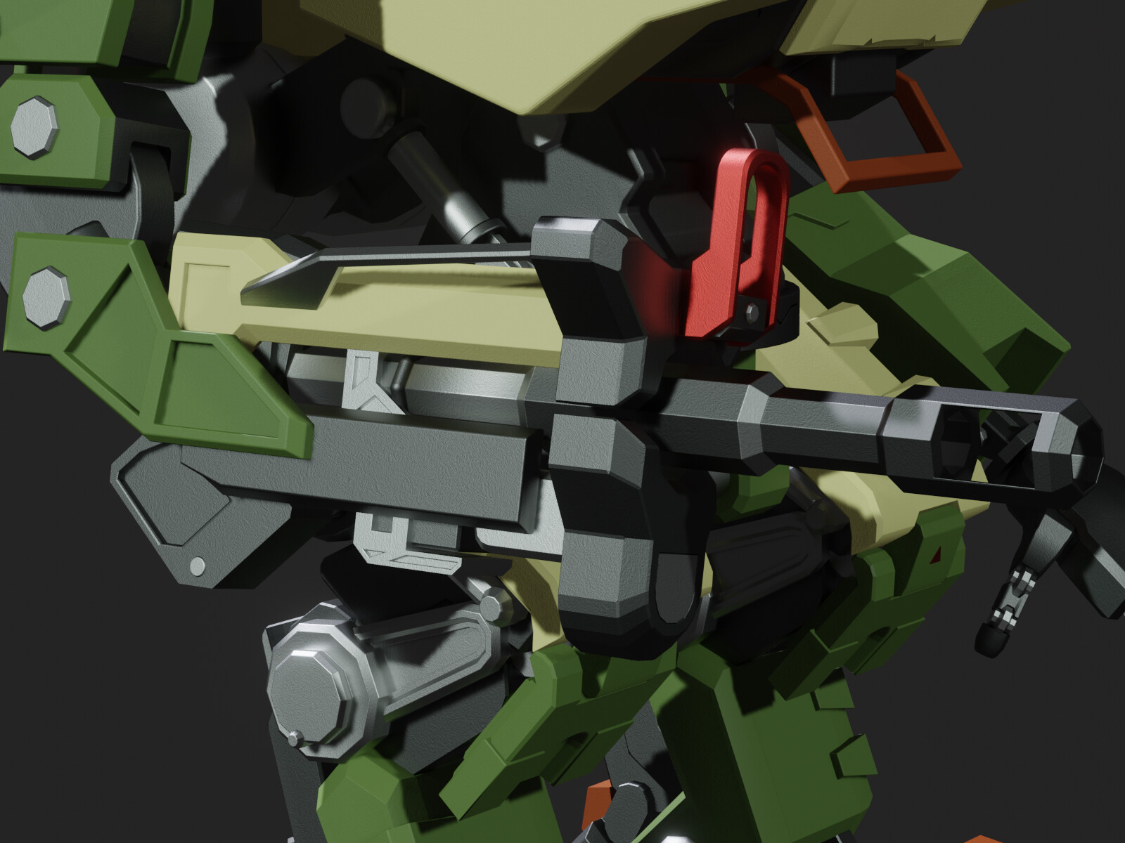 LOKKI - My First charackter design - Bastion Overwatch