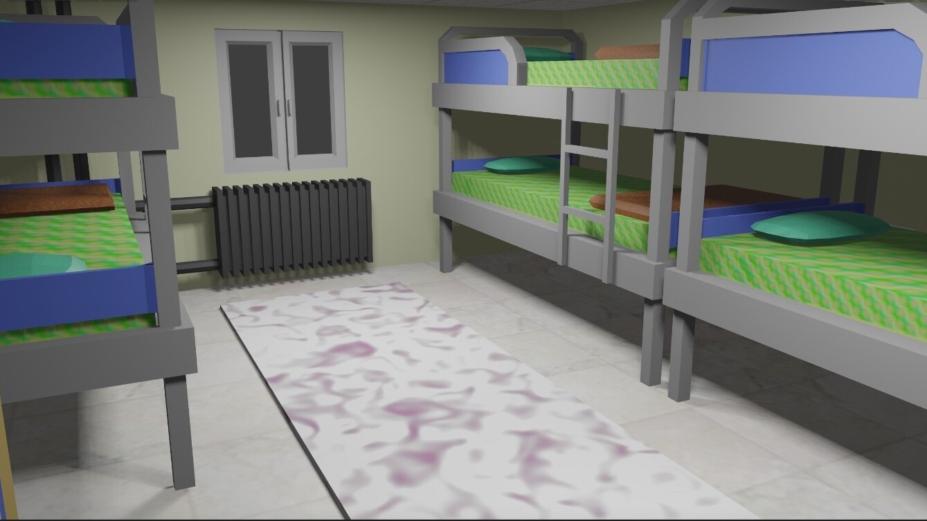 ArtStation - Gfl Dorm