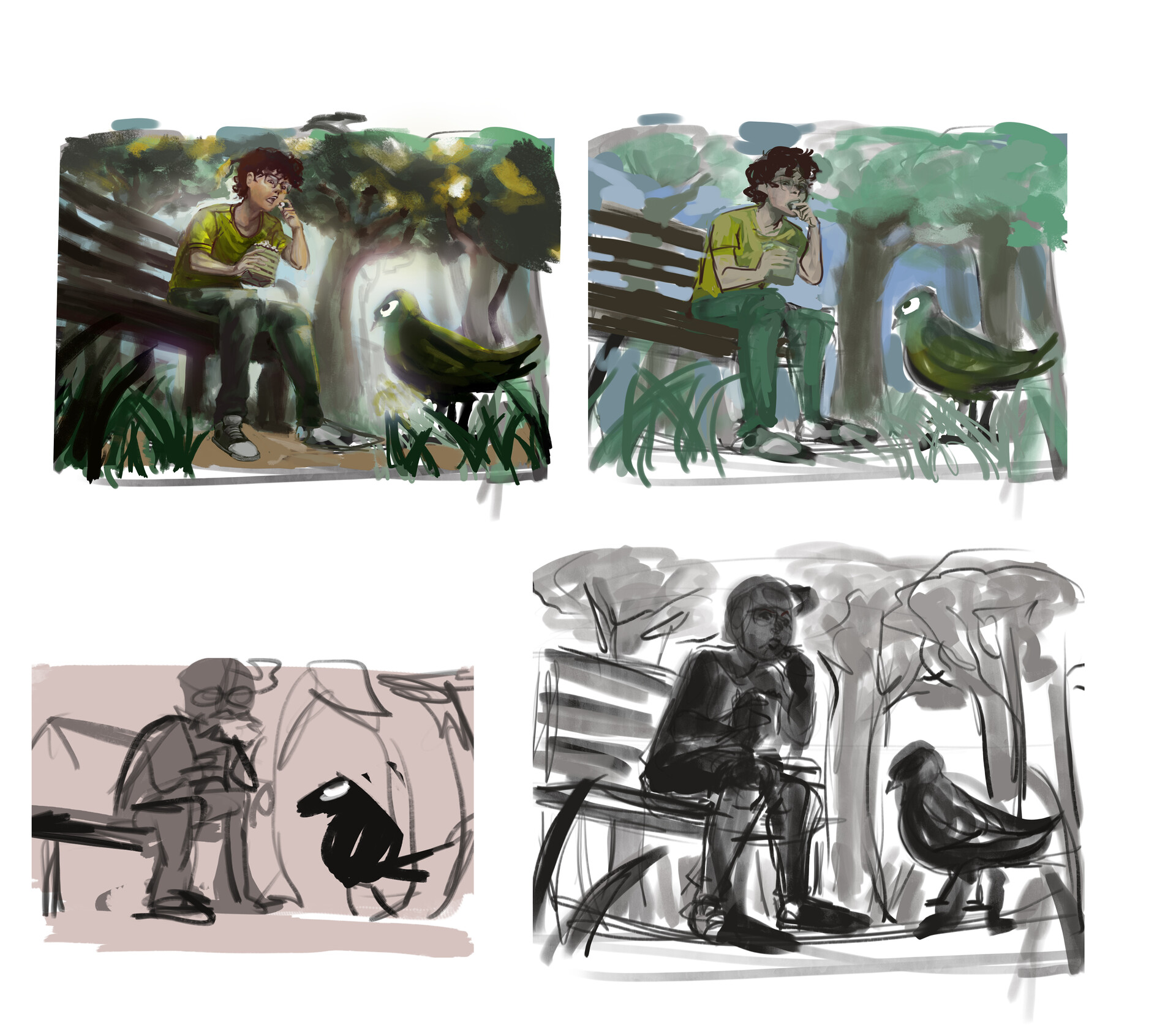 Isabela Lins Flores - Projeto pessoal pássaro