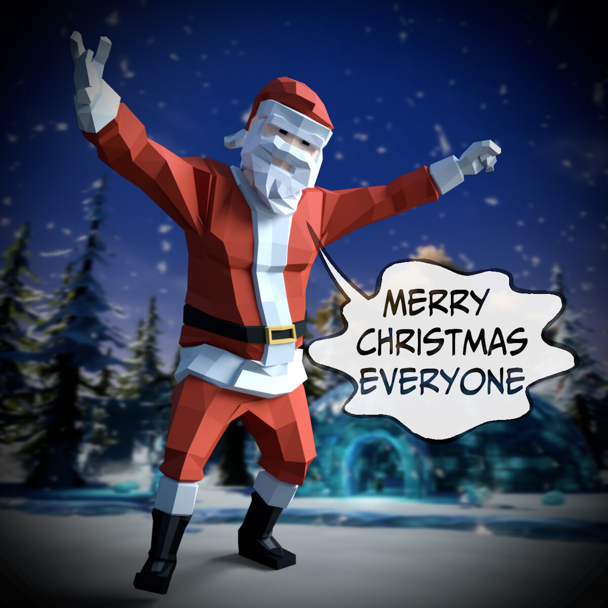 ArtStation - Synty Santa