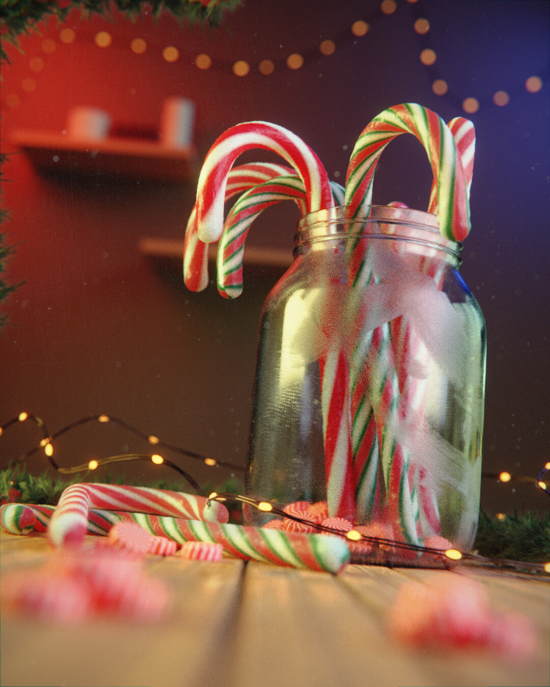 ArtStation - Candy Cane