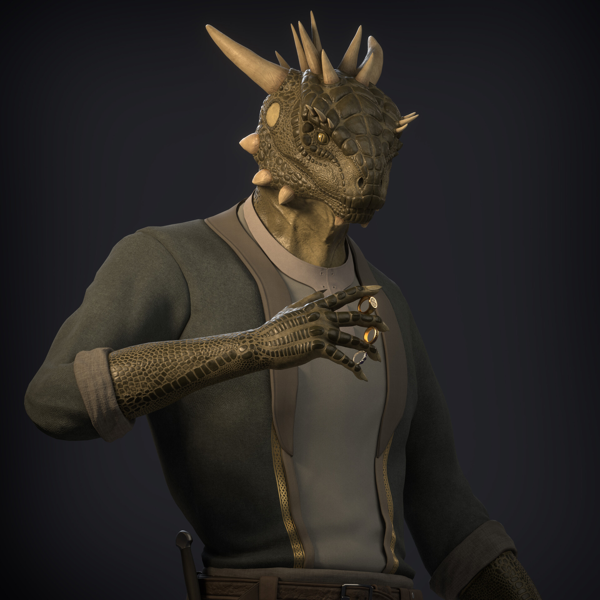 ArtStation - Argonian Jeweler