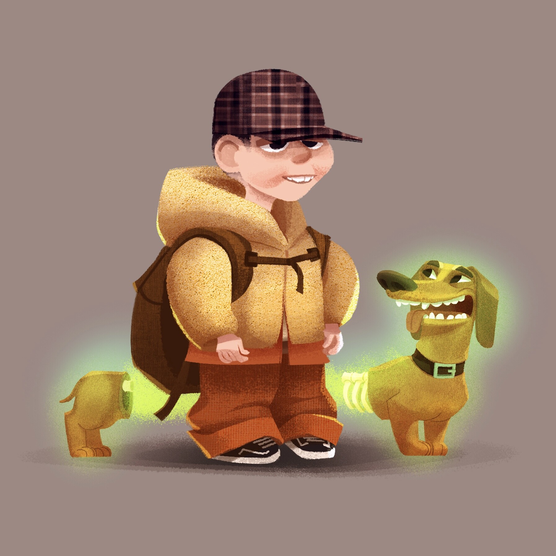 ArtStation - Charlie the Ghost Dog