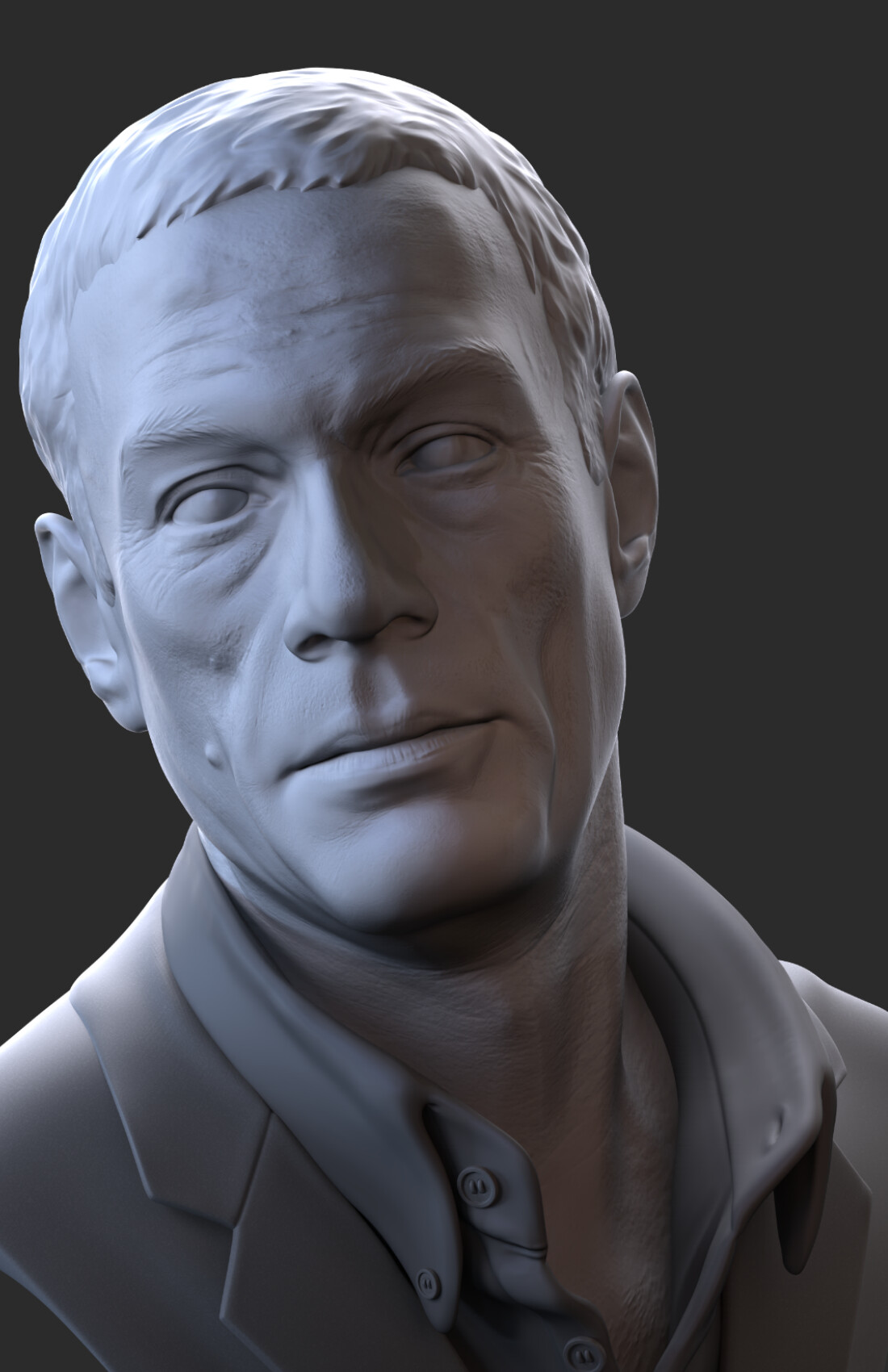 ArtStation - Jean Claude Van Damme - Sculpt
