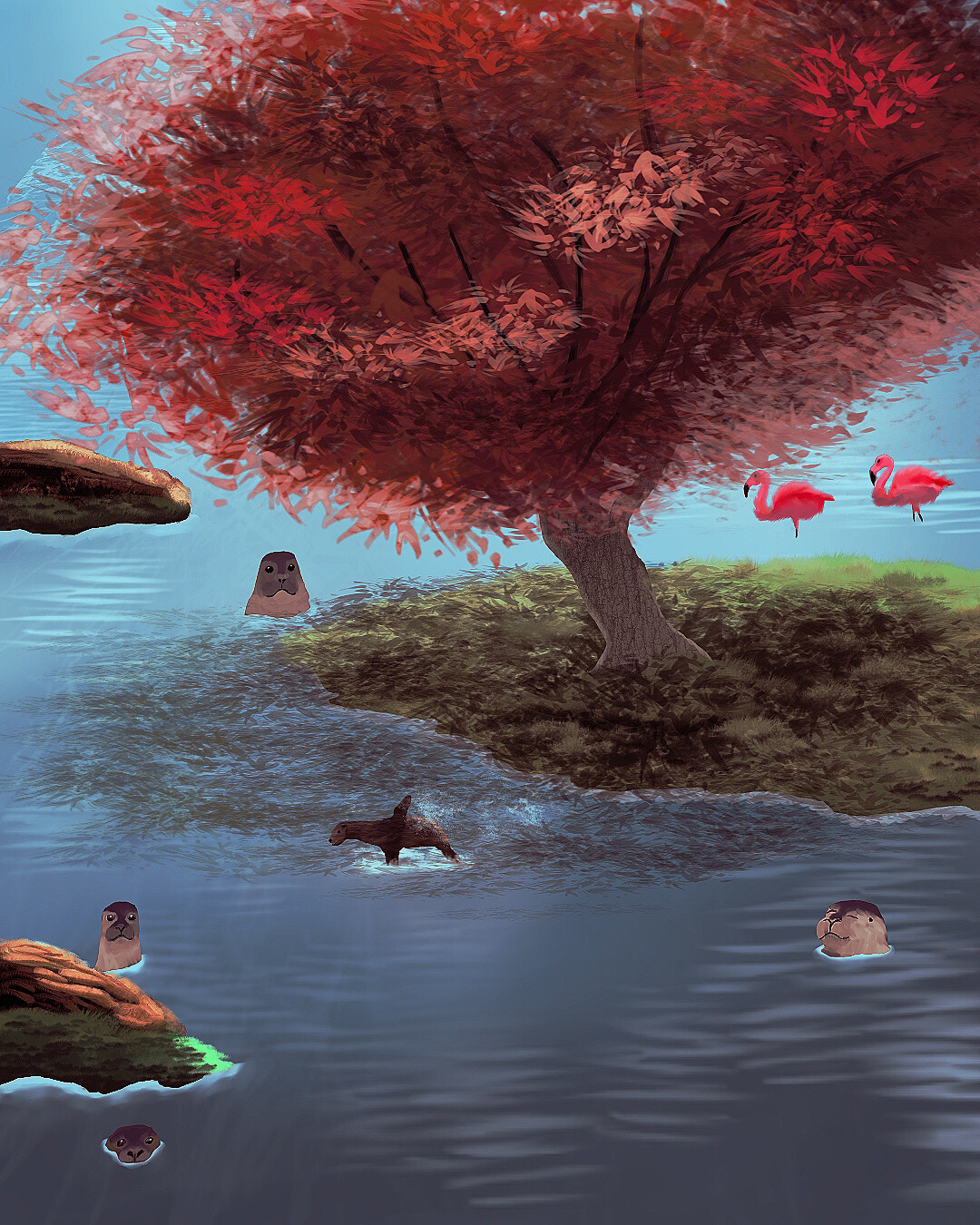 ArtStation - Mystical Tree