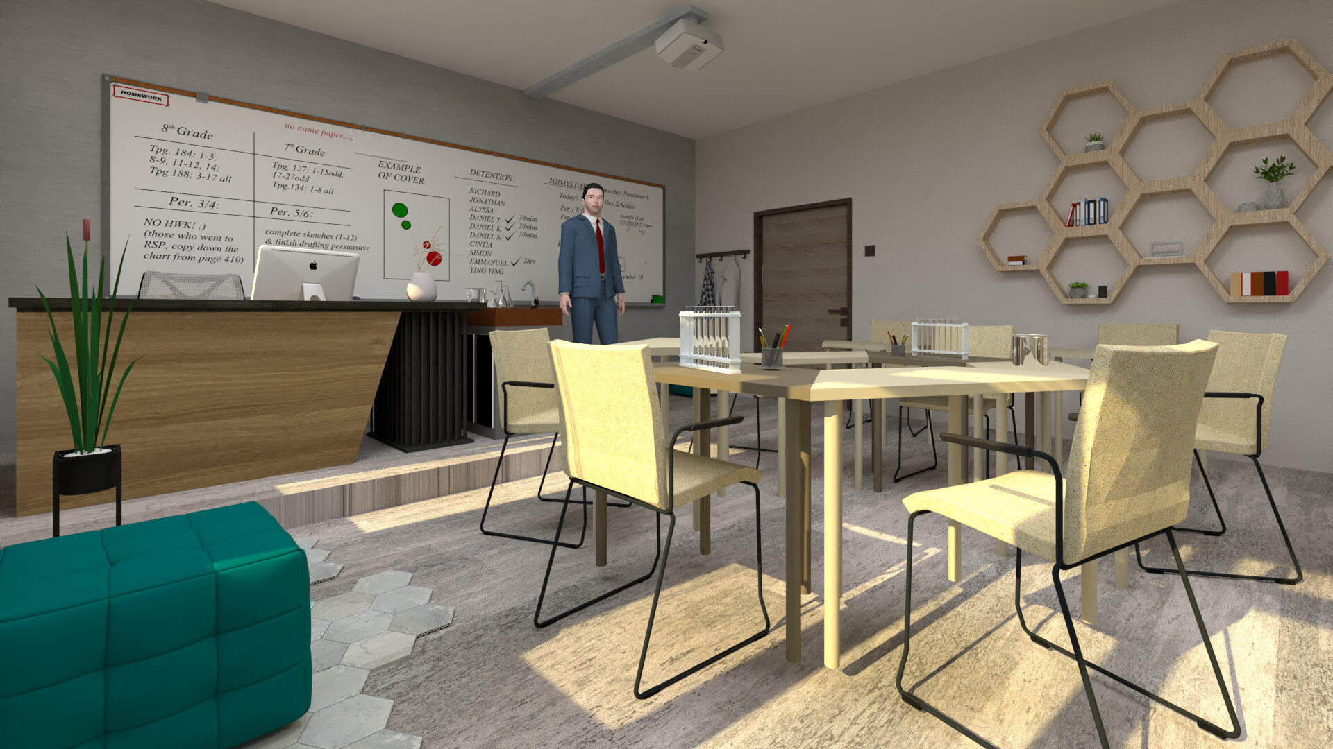 ArtStation - multifunctional class of exact sciences