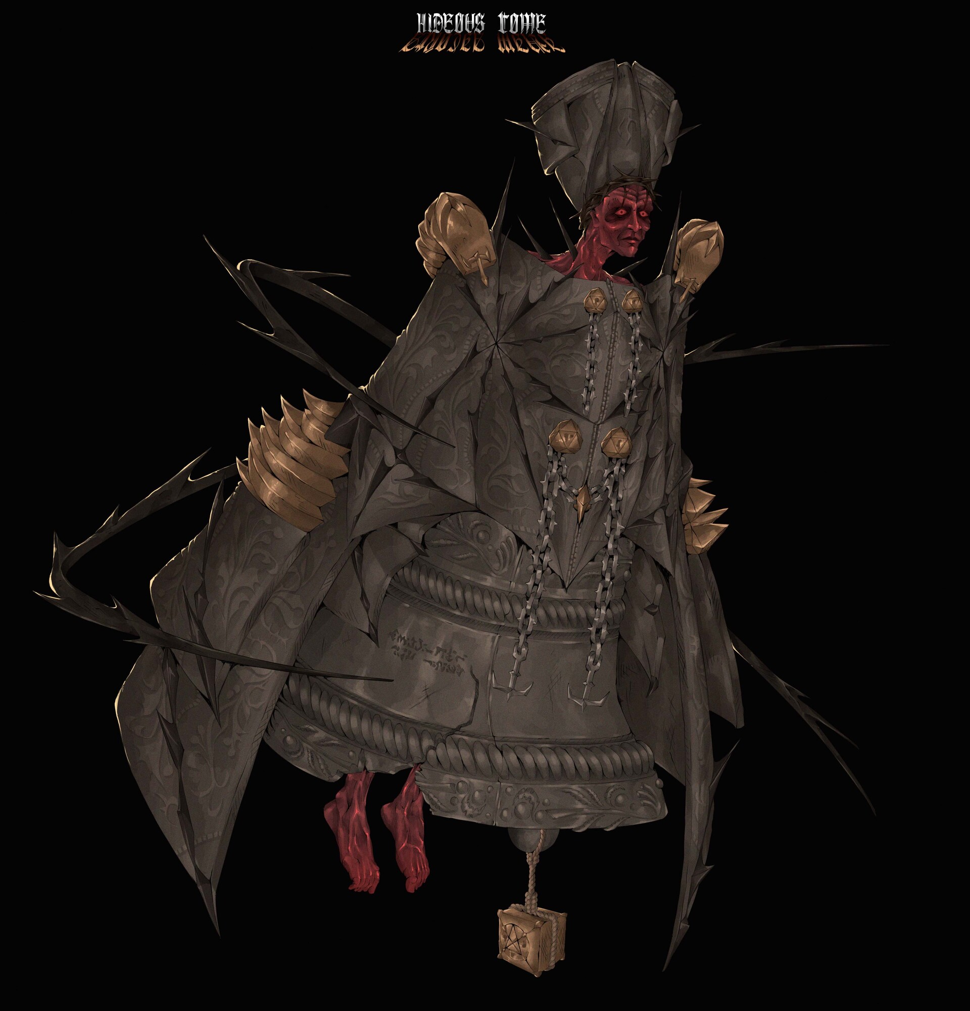 ArtStation - Sufferer of Sin : HIDEOUS TOME