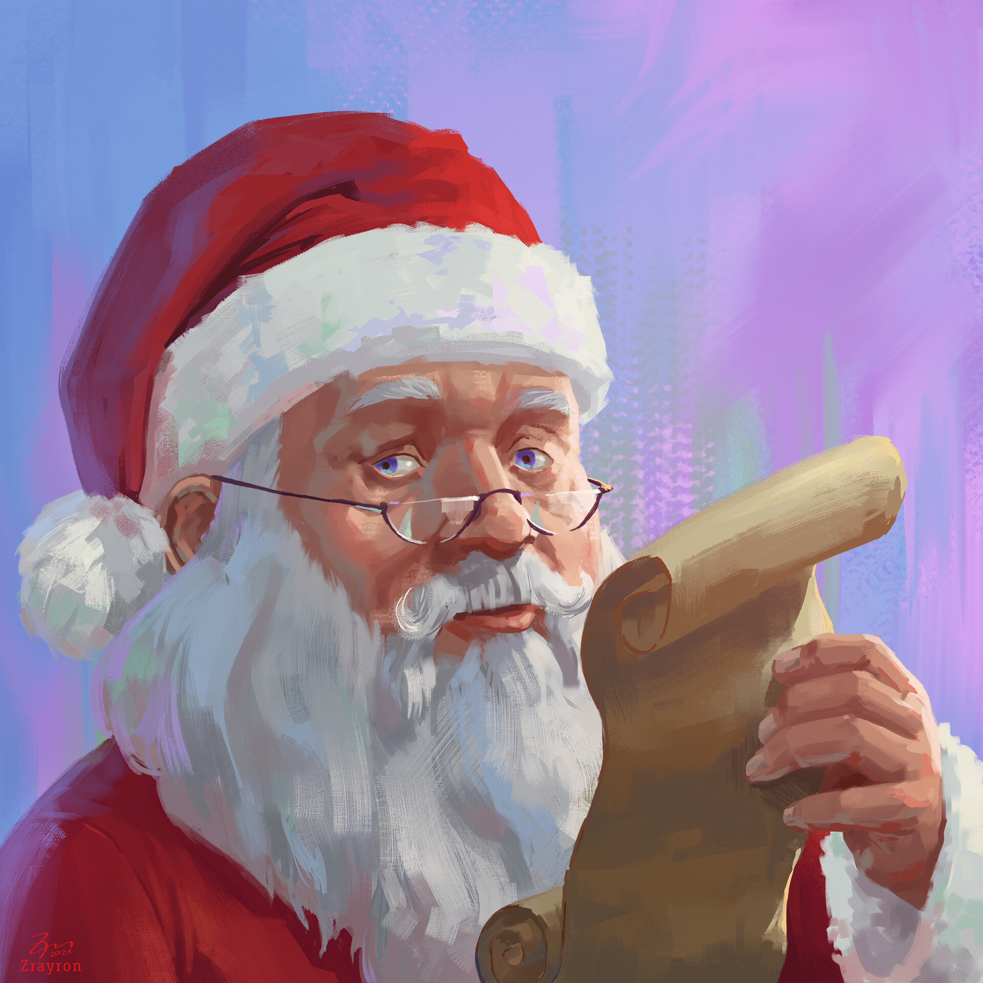 ArtStation - christmas man