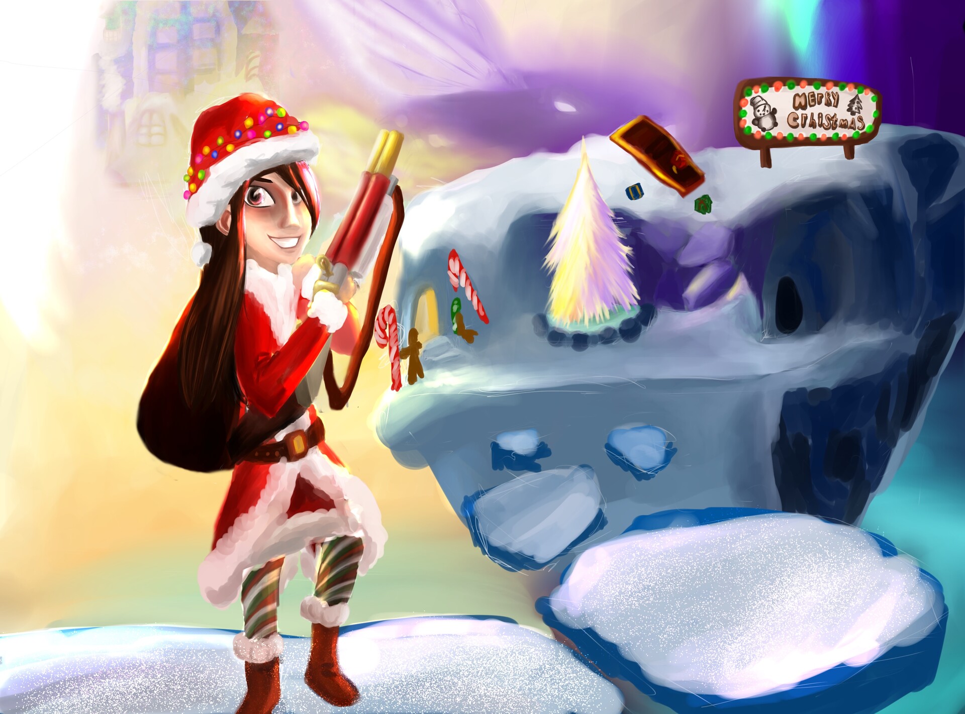 ArtStation - Onirism Fan Art Christmas 2021