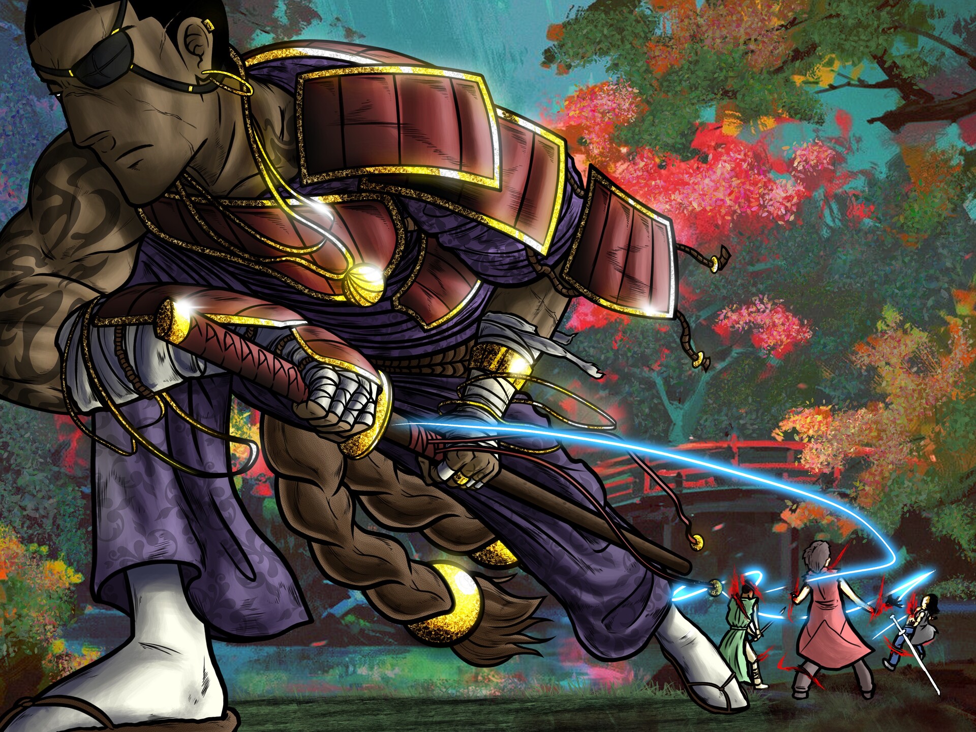 Acrameth - Character / Game Artwork