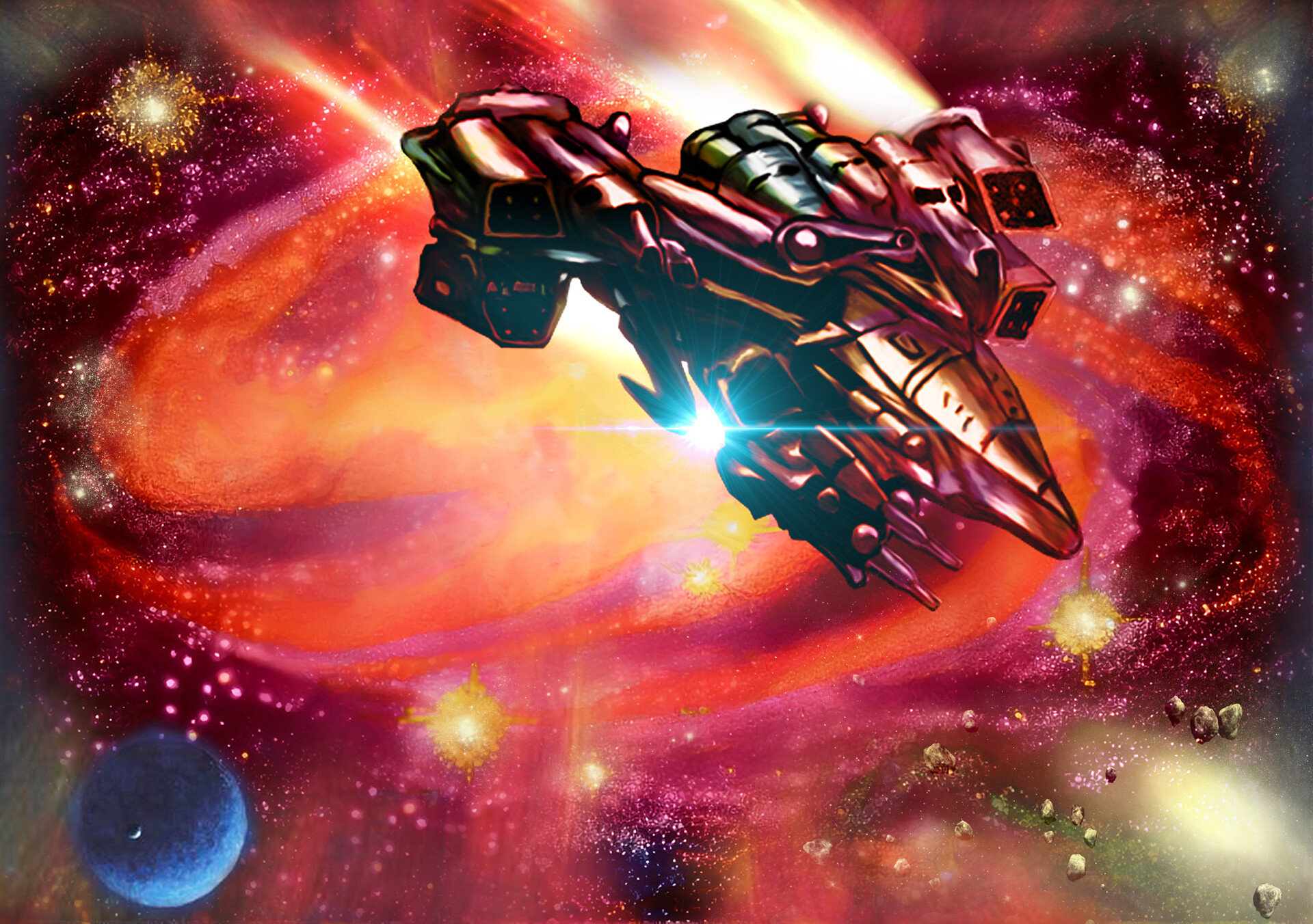 AleXey Evdokimov - over the galaxy