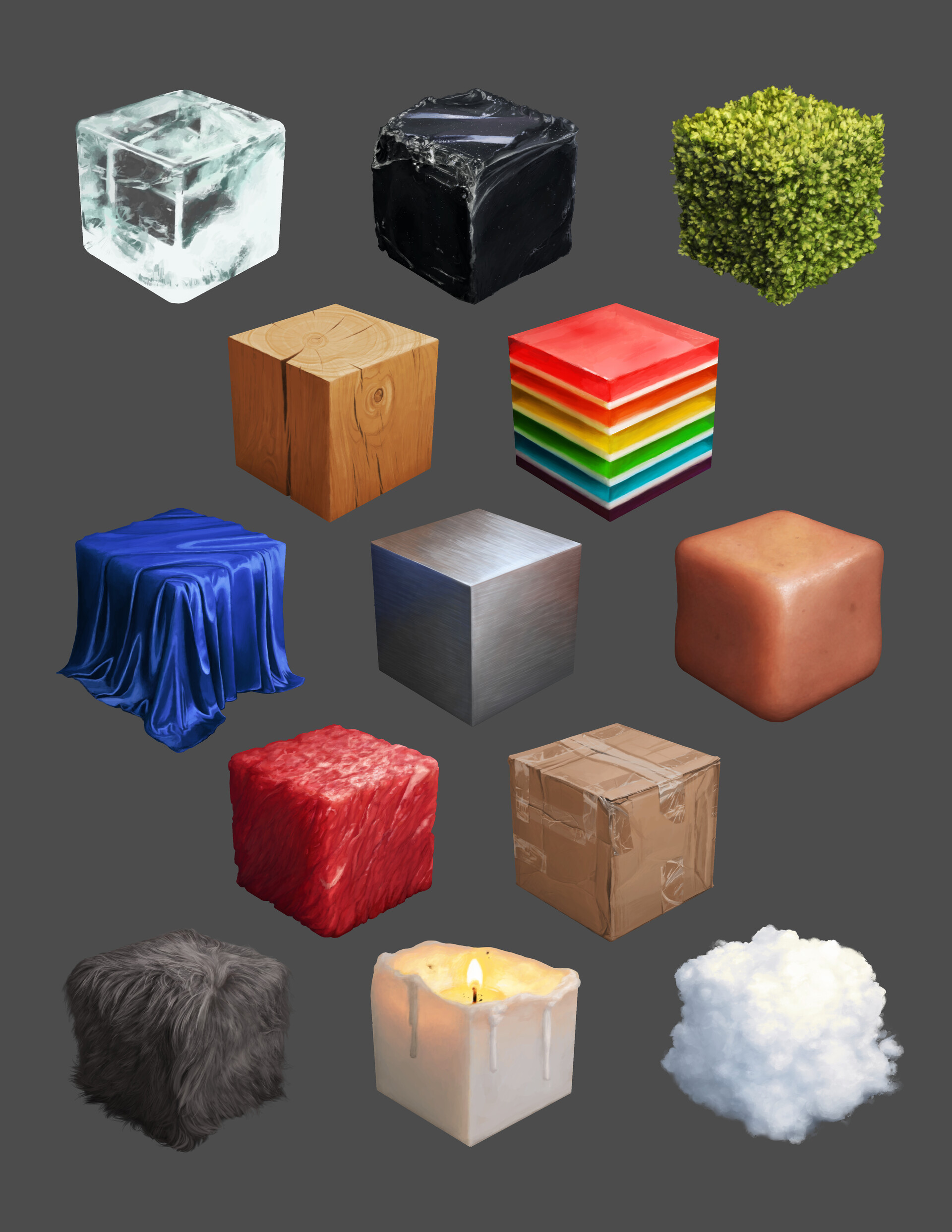 ArtStation - Material Studies