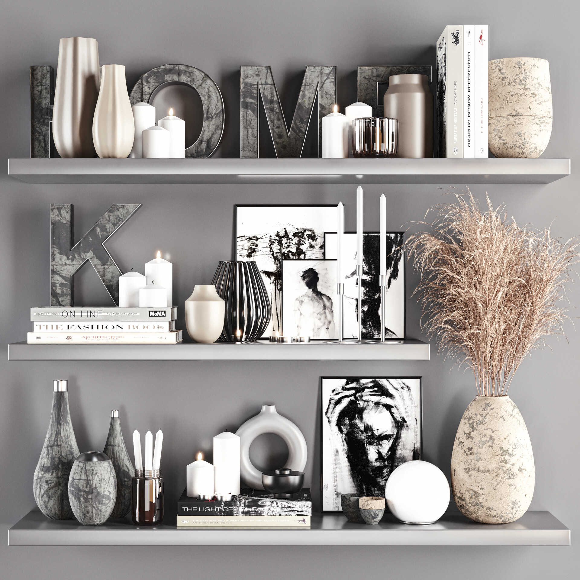 ArtStation - 3D Model - Decorative Set