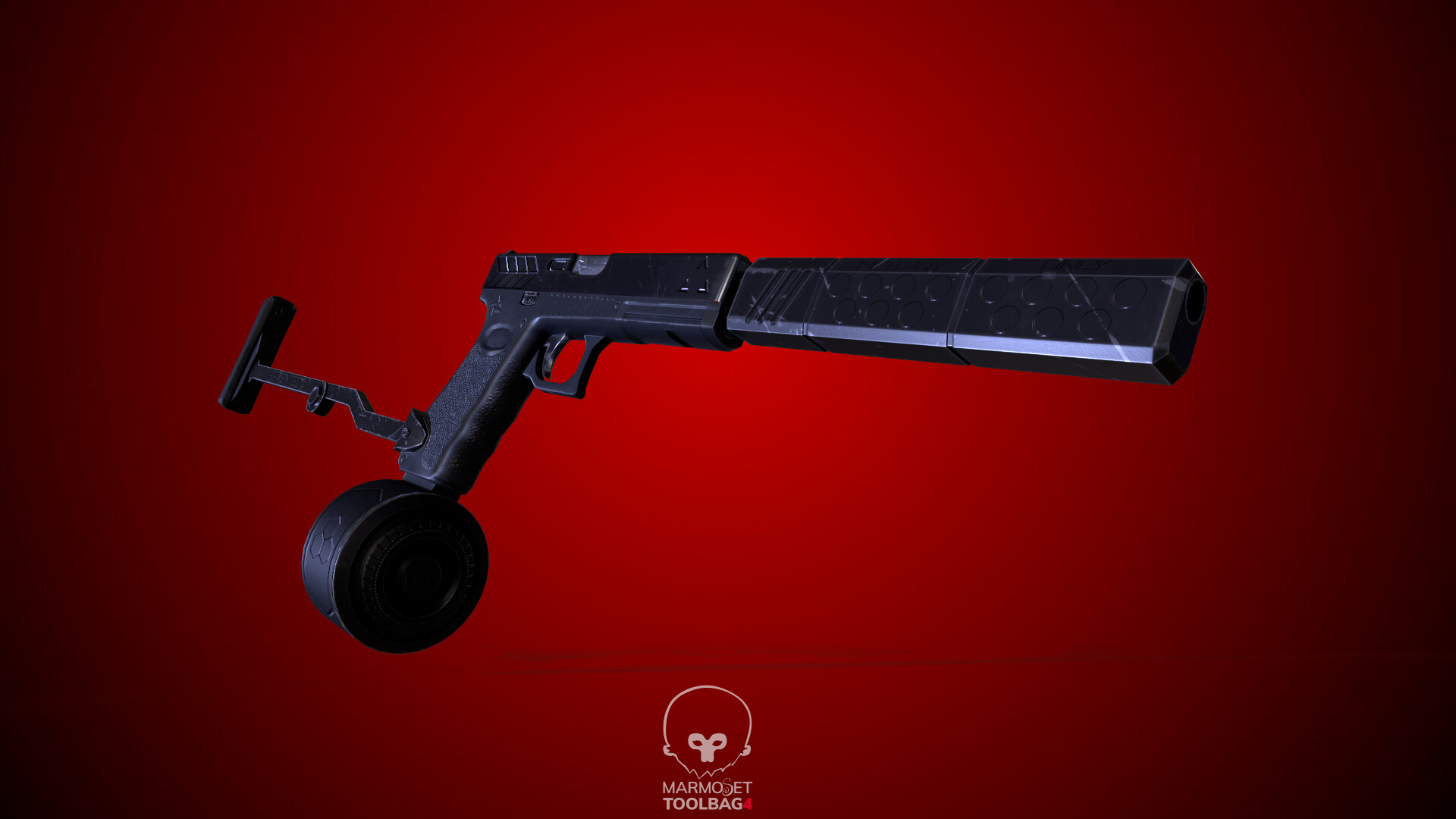 ArtStation - Custom pistol