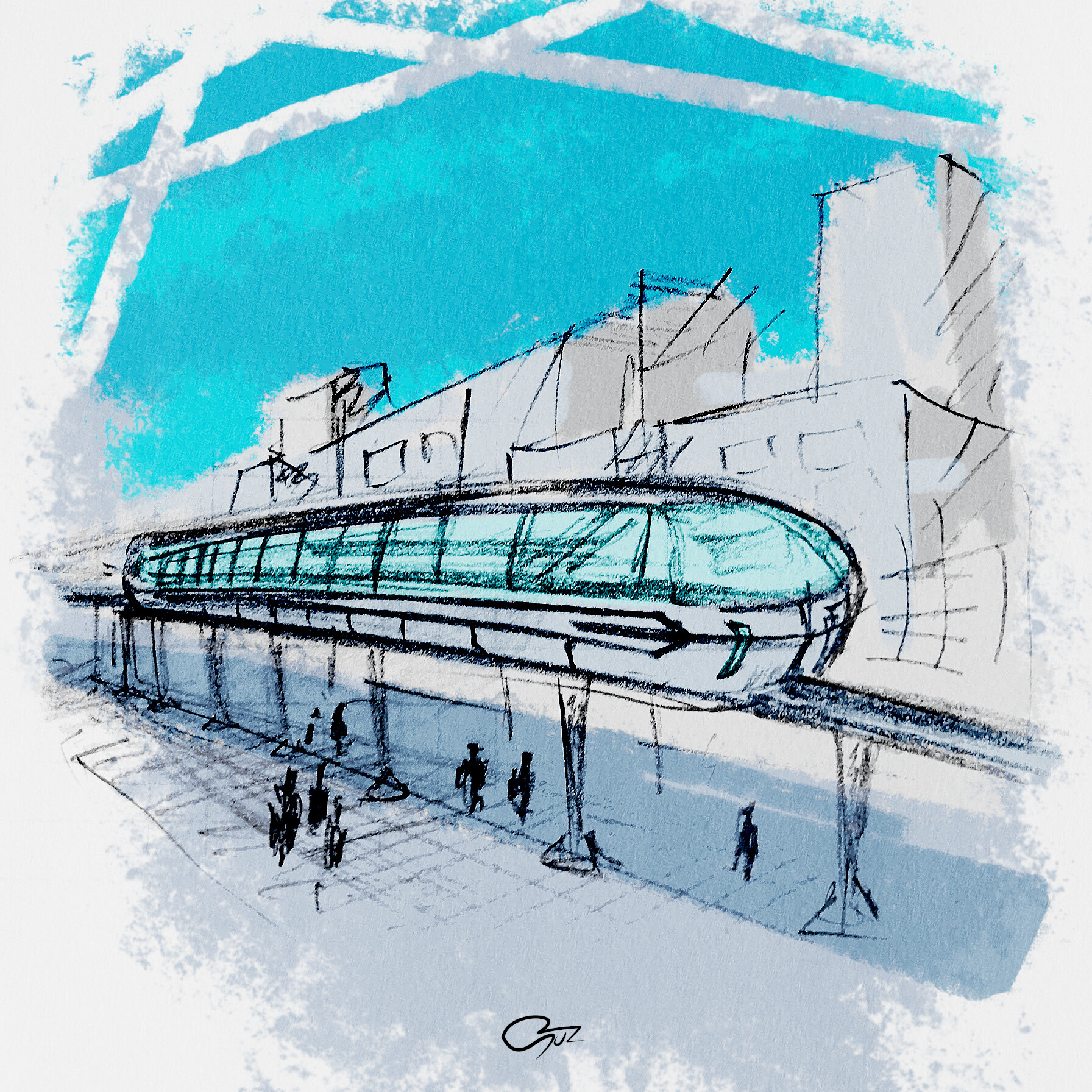 ArtStation - Monorail