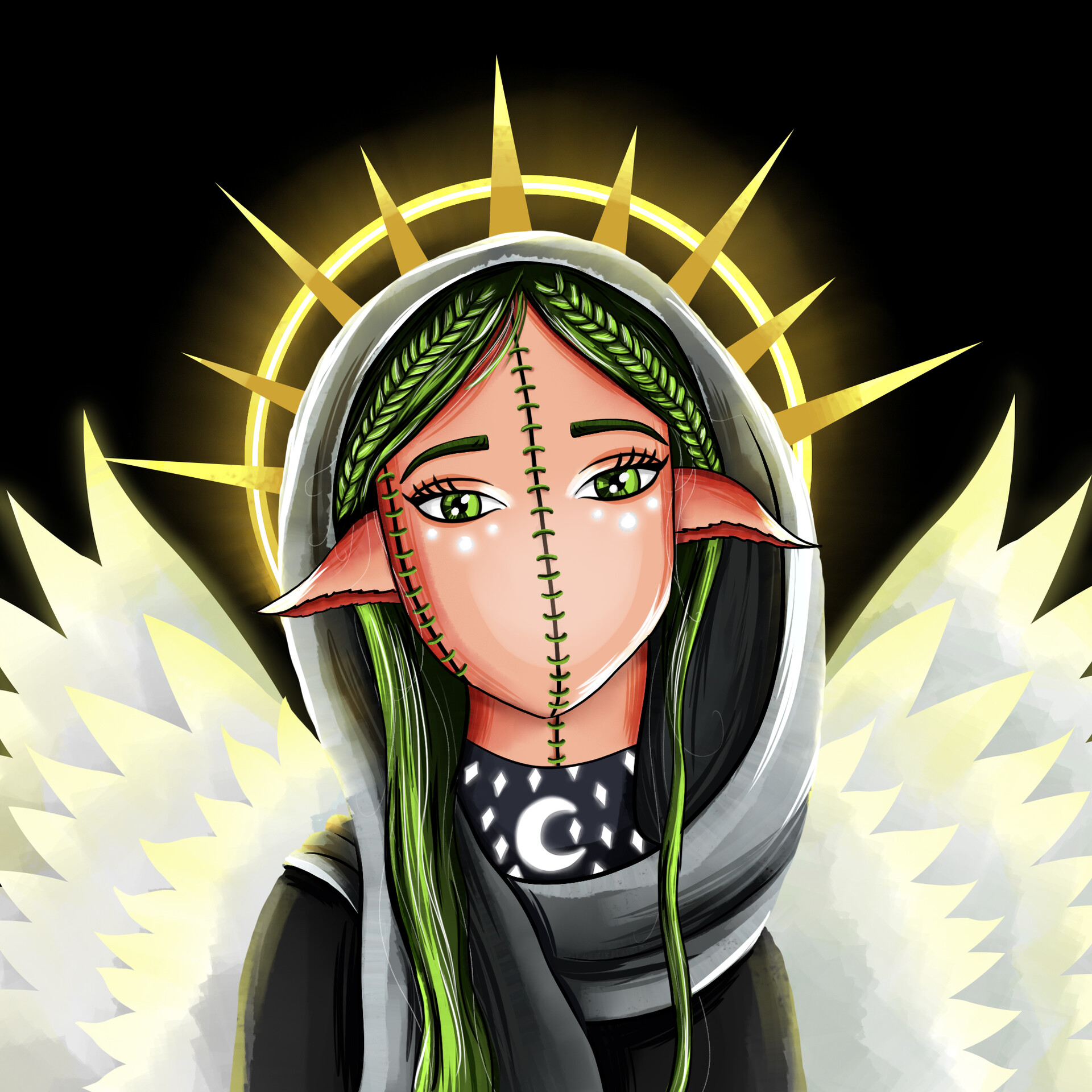 ArtStation - Wisdom Girl Character