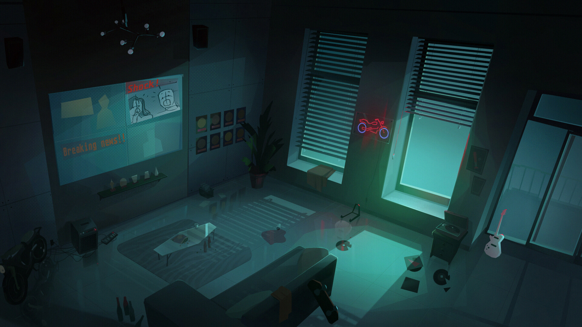 ArtStation - Character's house background work