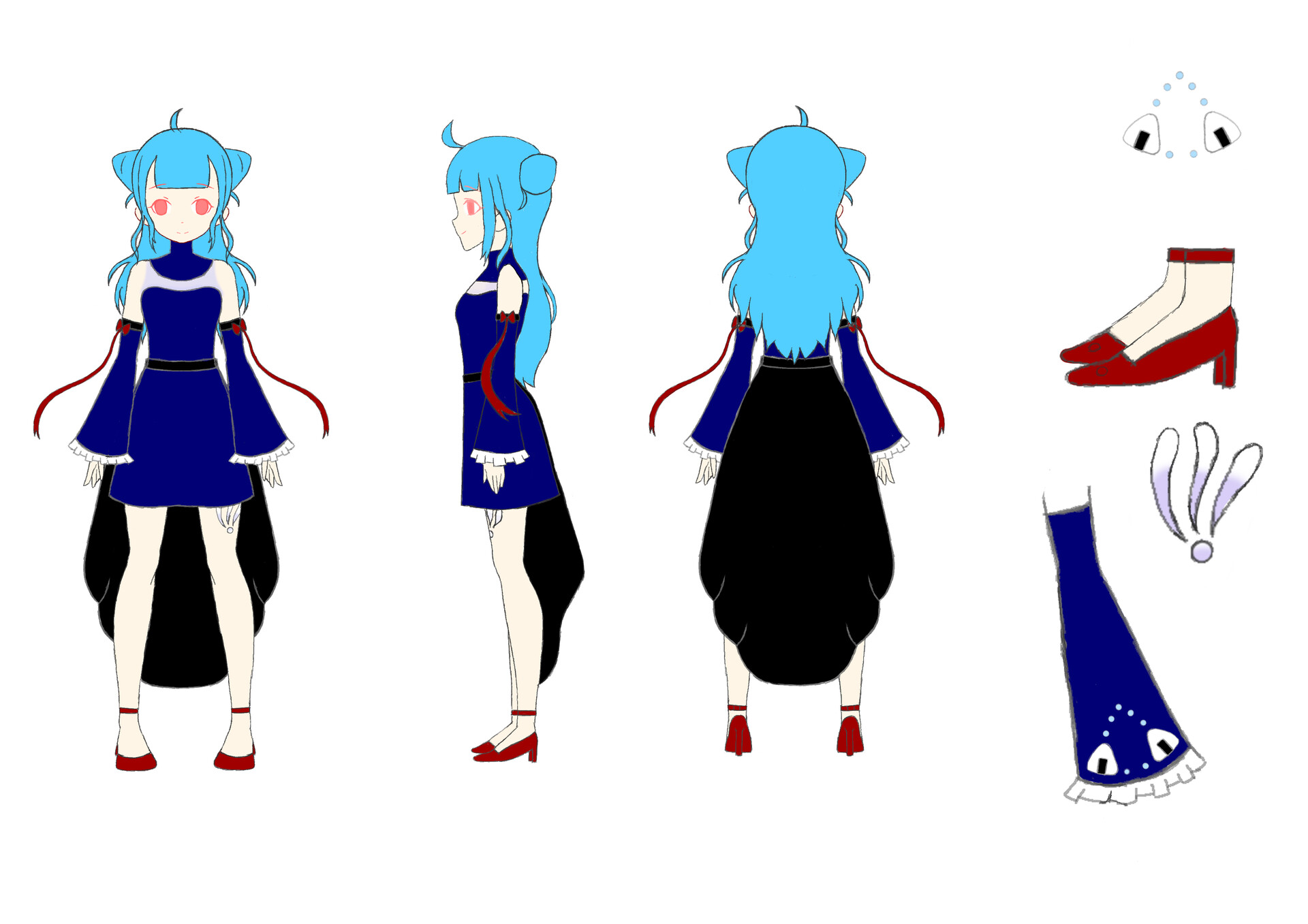 ArtStation - OC character sheet