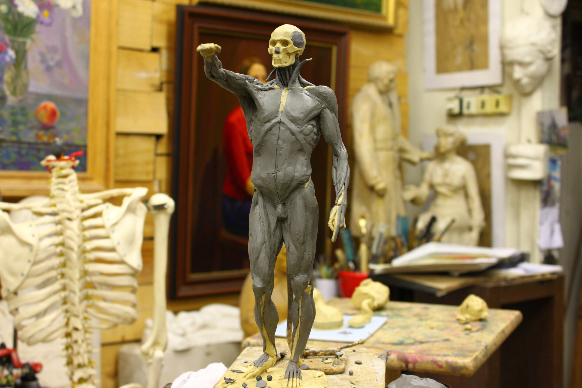 Ruslan Sokolov - Anatomy study. Part two: 50 shades of gray muscles